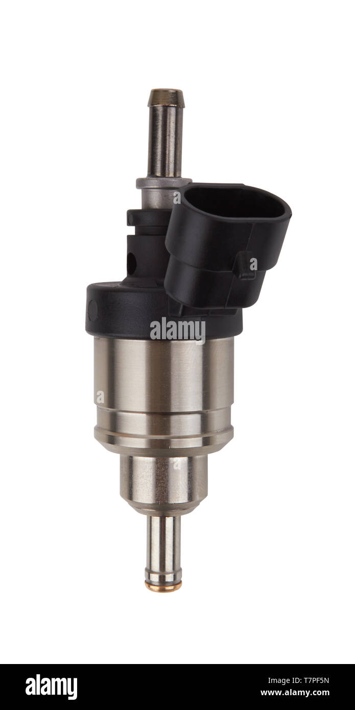 Gas injector isolated on a white background Stock Photo - Alamy