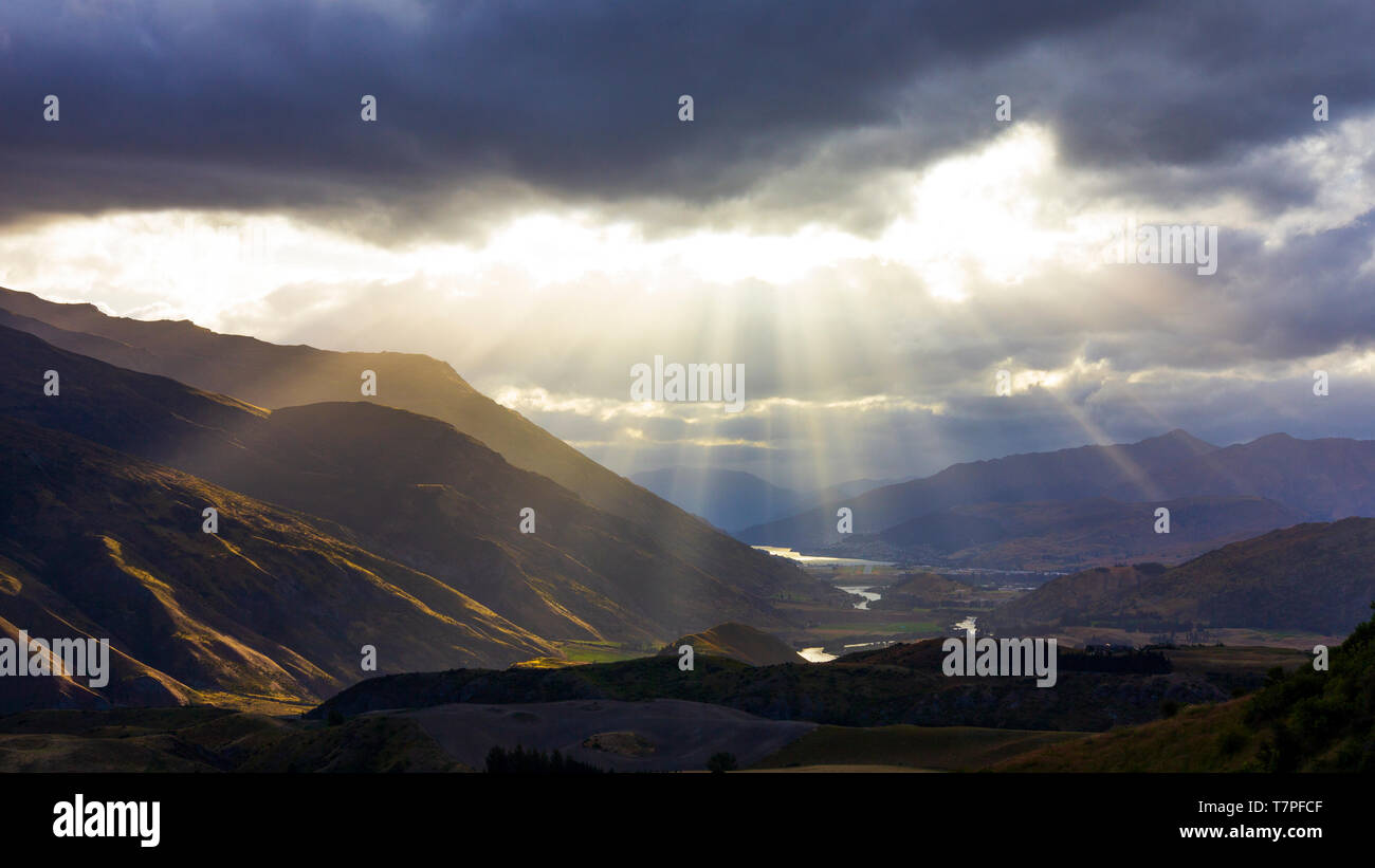Rays of Light from Heaven Stock Photo - Alamy