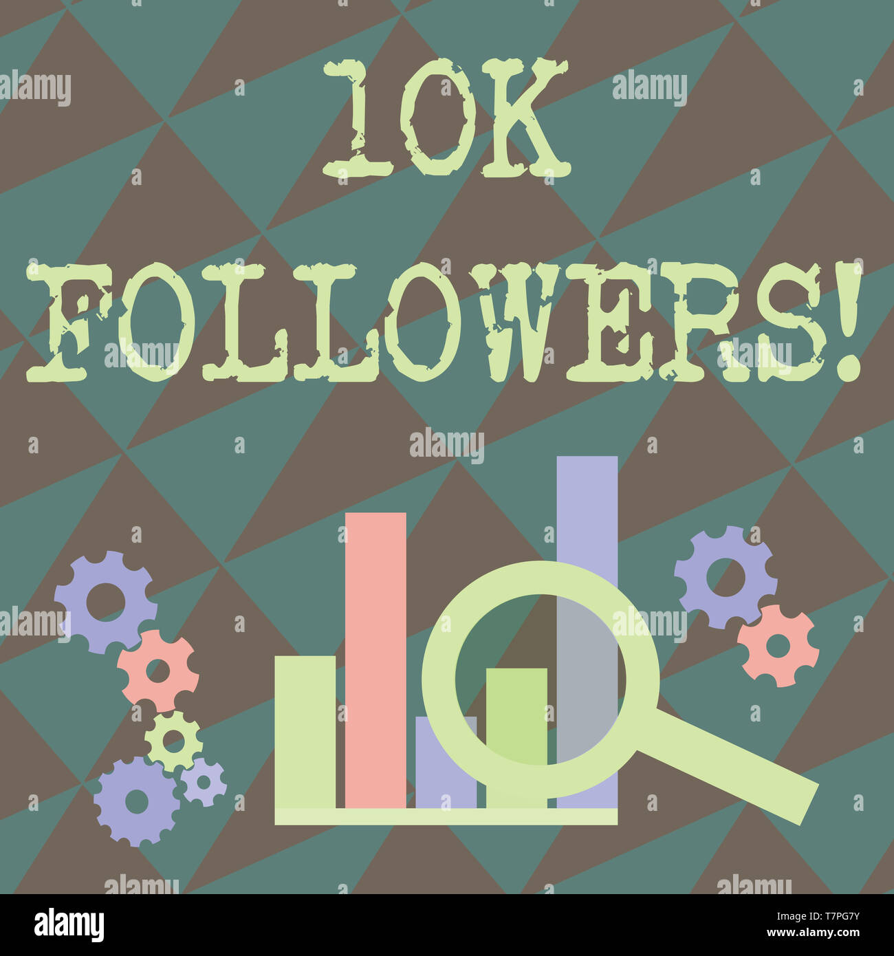 Digits with magnifying glass hi-res stock photography and images - Alamy