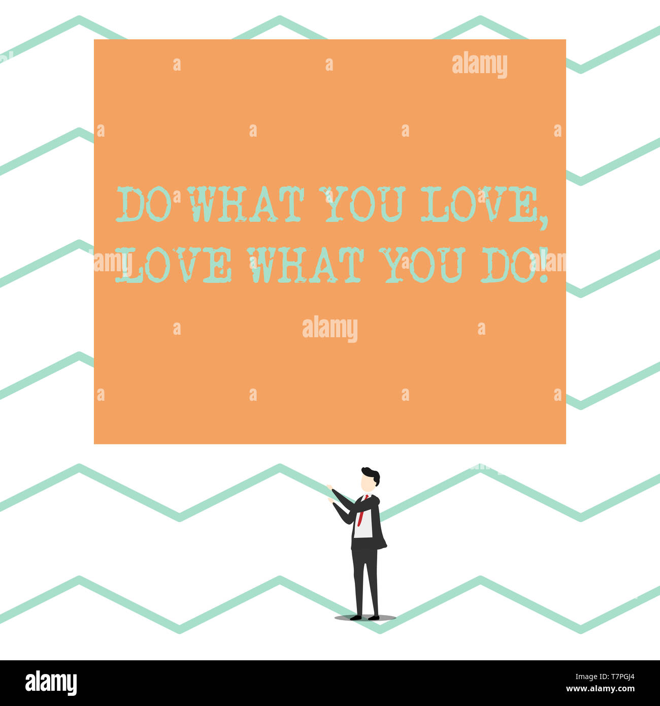 Conceptual hand writing showing Do What You Love Love What You Do ...