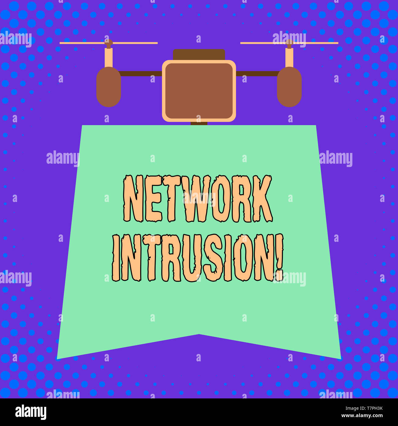 Conceptual hand writing showing Network Intrusion. Concept meaning ...