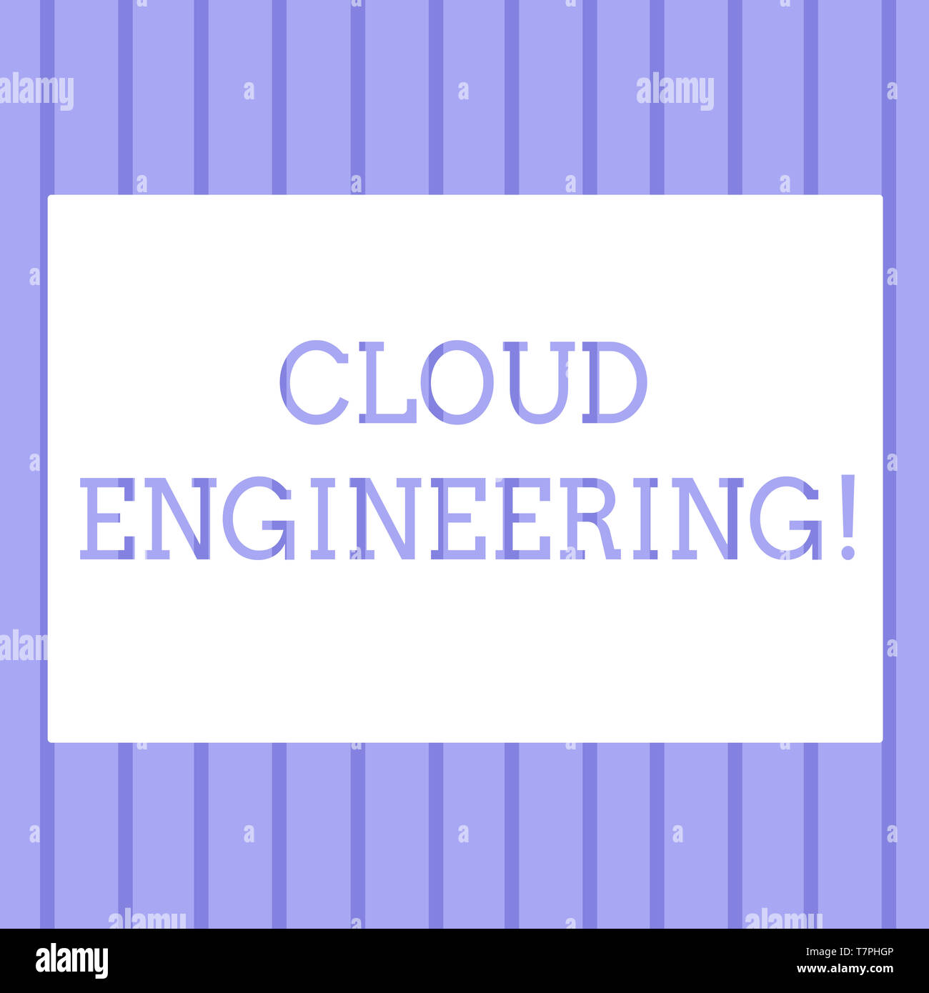 Word writing text Cloud Engineering. Business photo showcasing ...