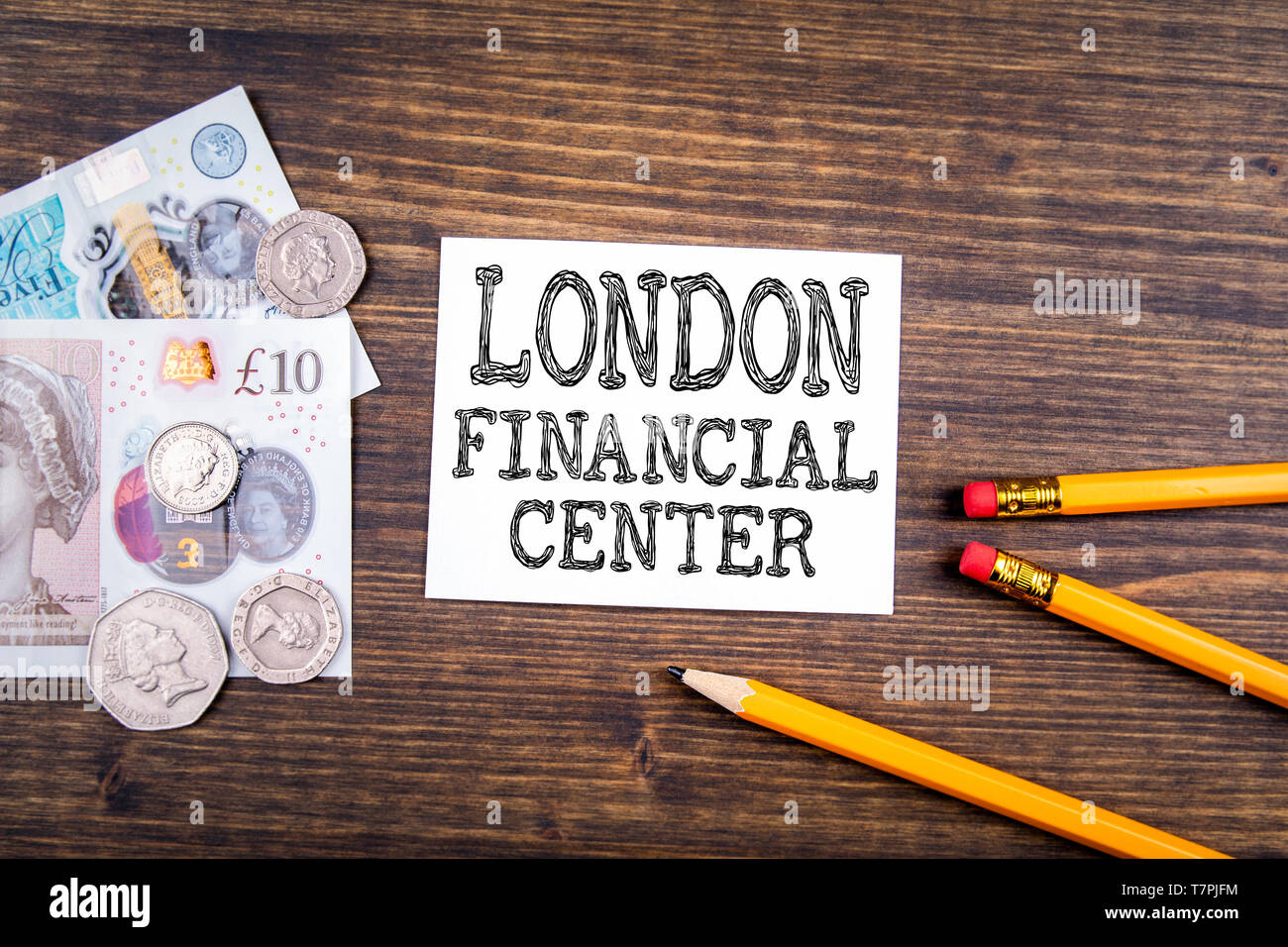 London Financial Center Stock Photo - Alamy