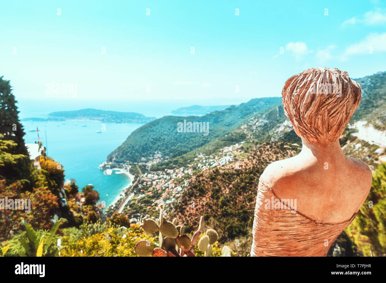 Eze france mountain hi-res stock photography and images - Alamy