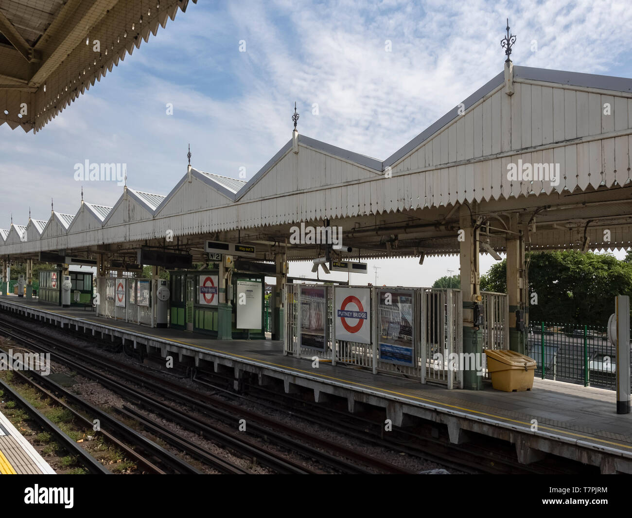 Putney Bridge Underground High Resolution Stock Photography and Images ...