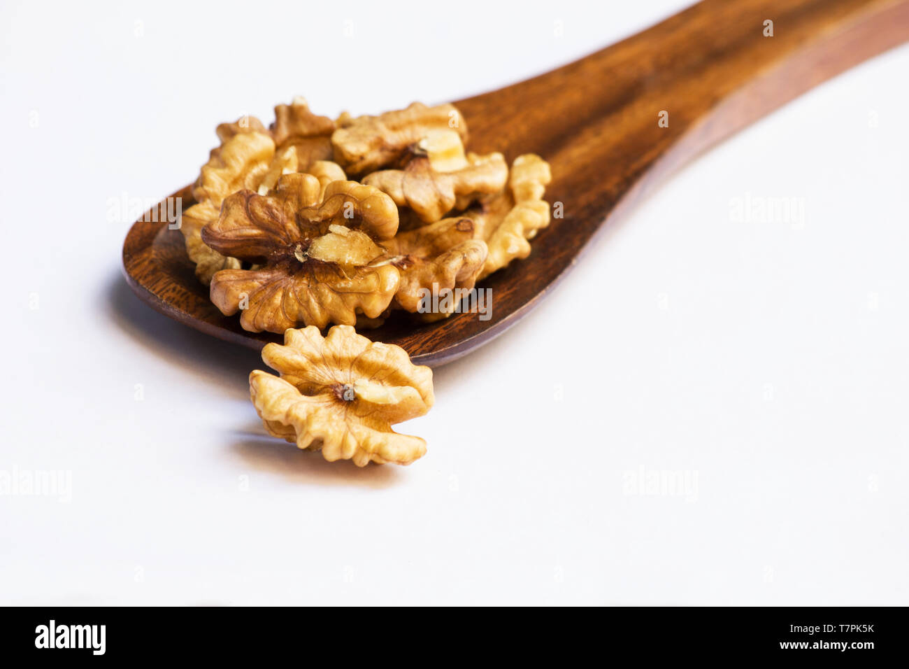Wooden spoon walnuts on hi-res stock photography and images - Alamy