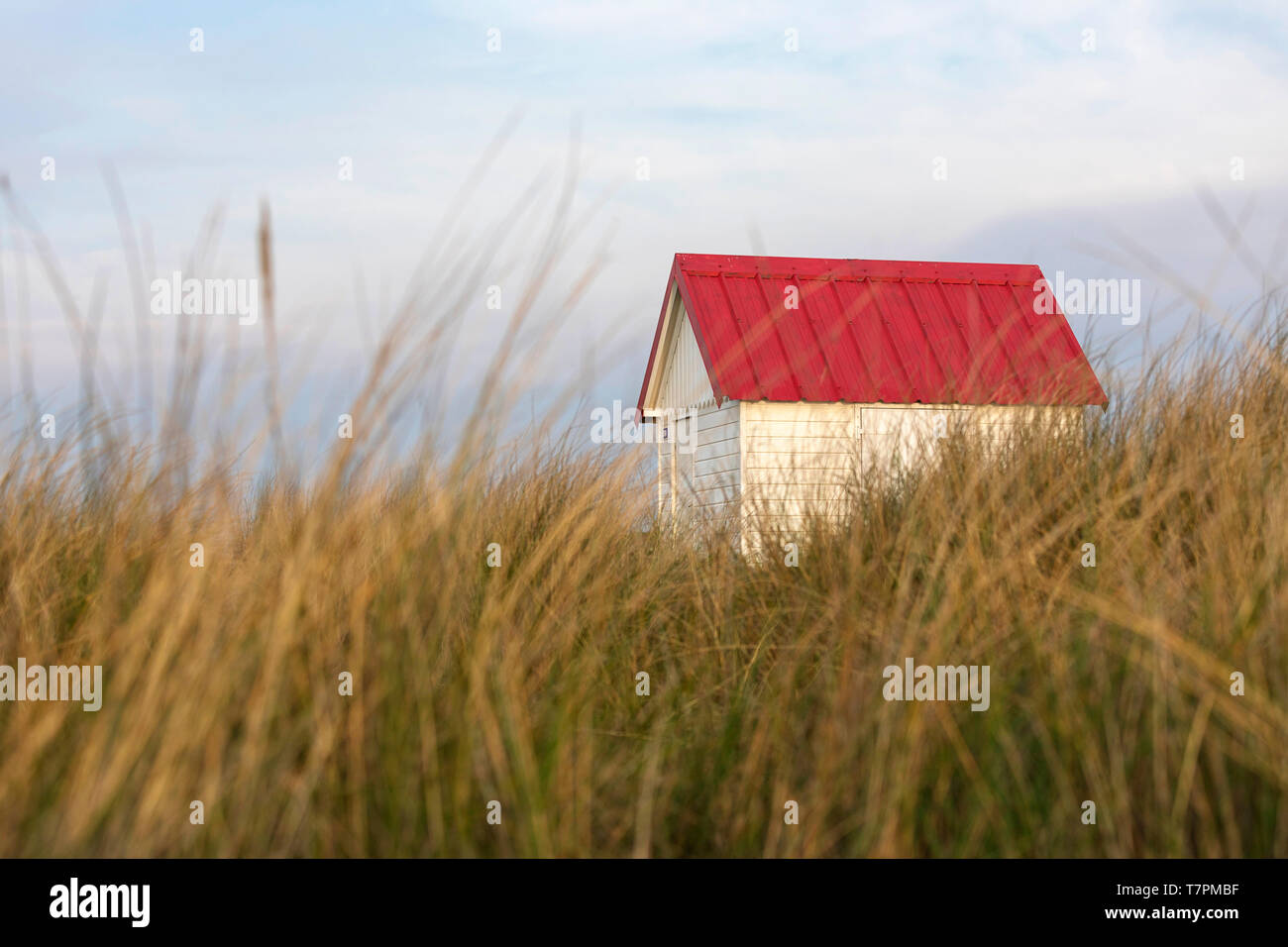 Hut with red roof hi-res stock photography and images - Alamy