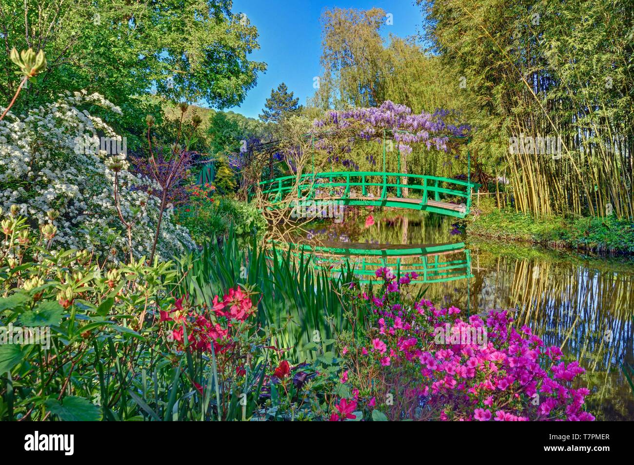Monet Garden Bridge