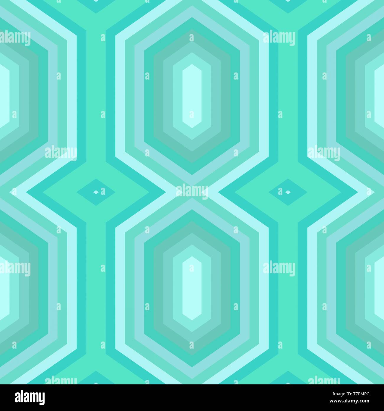 abstract hexagon backdrop style. medium turquoise, pale turquoise and ...