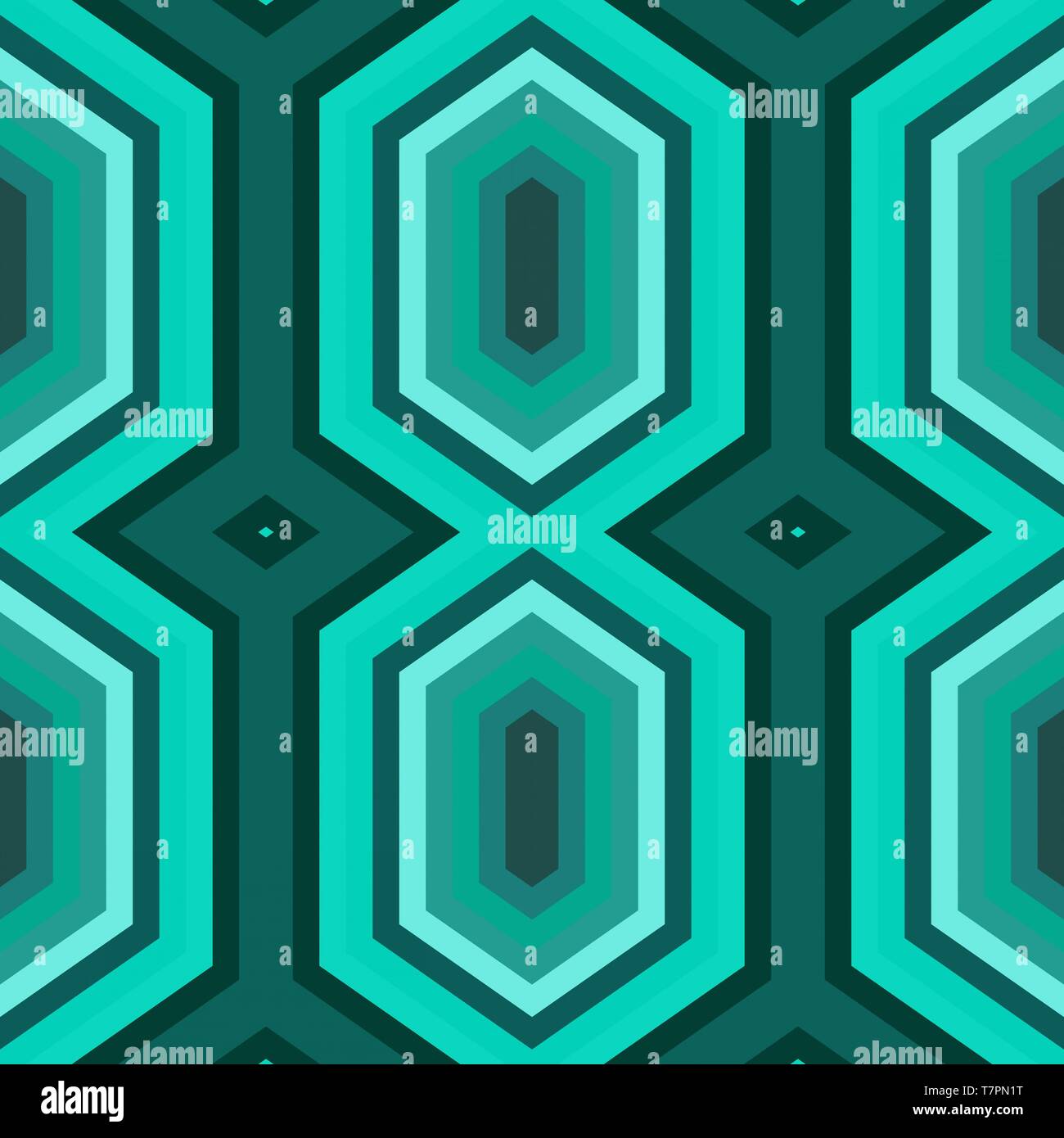 Teal honeycomb pattern hi-res stock photography and images - Alamy