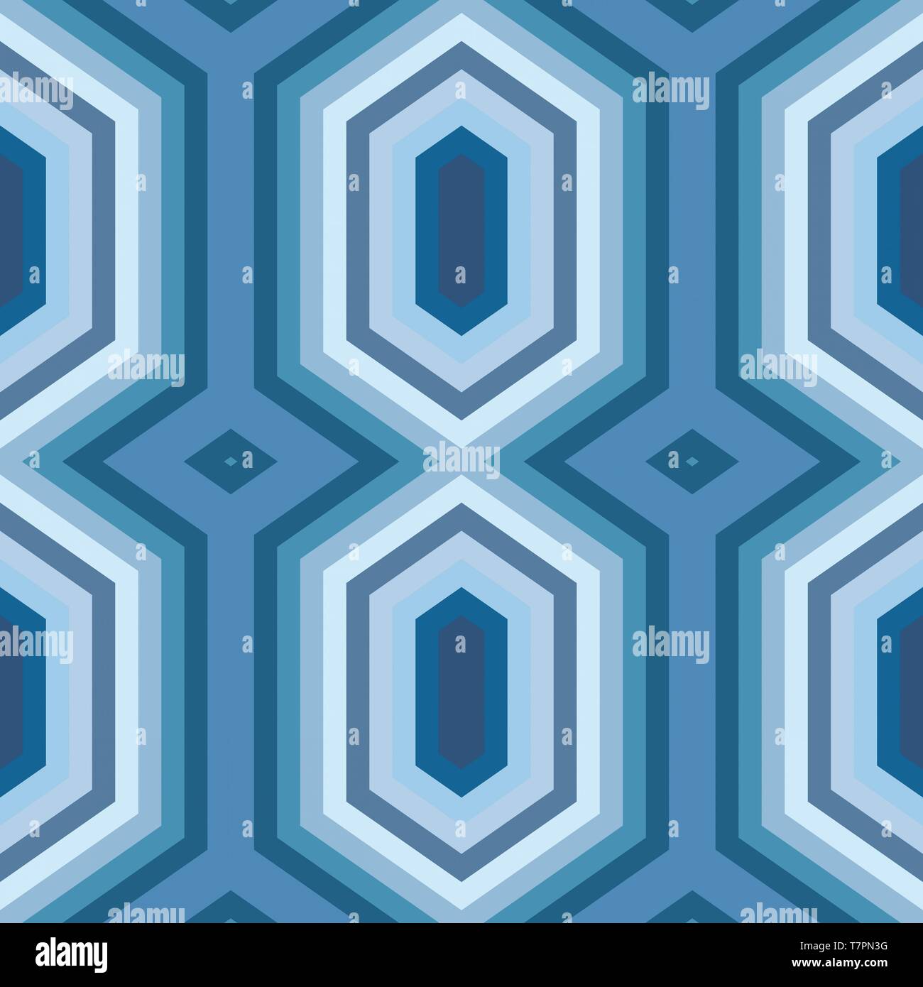 simple seamless geometric background with steel blue, powder blue and ...