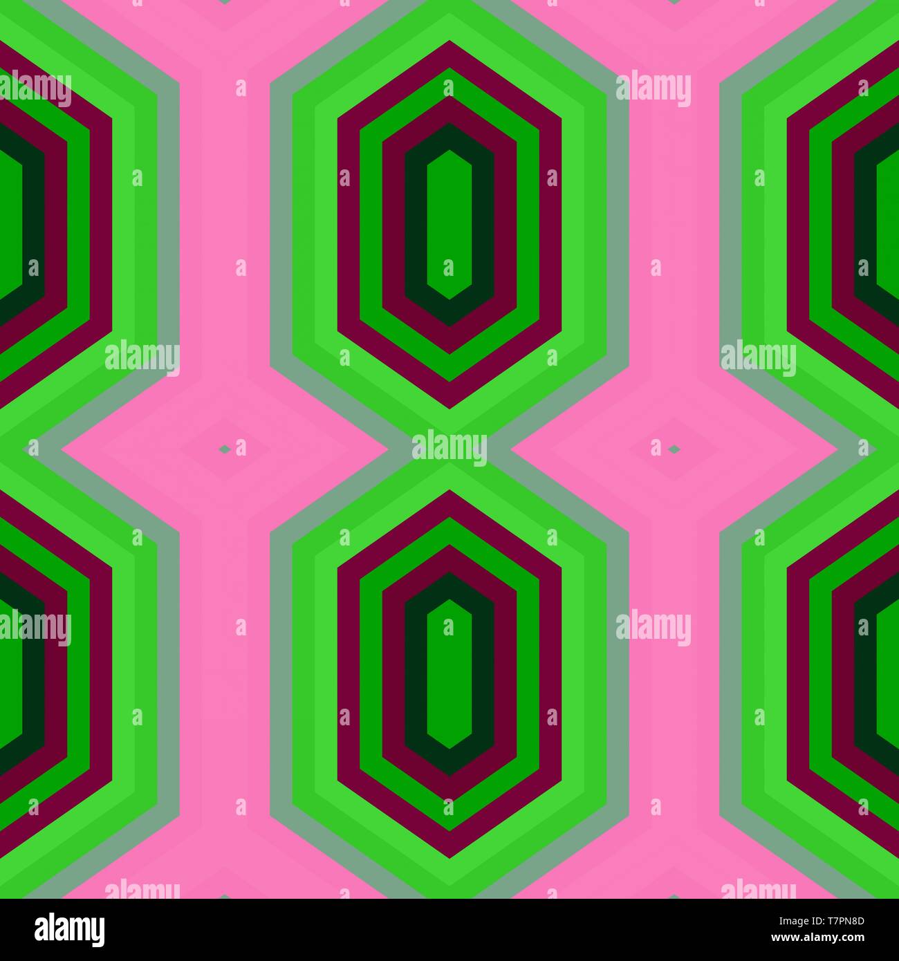abstract hexagon backdrop style. hot pink, dark pink and lime green ...