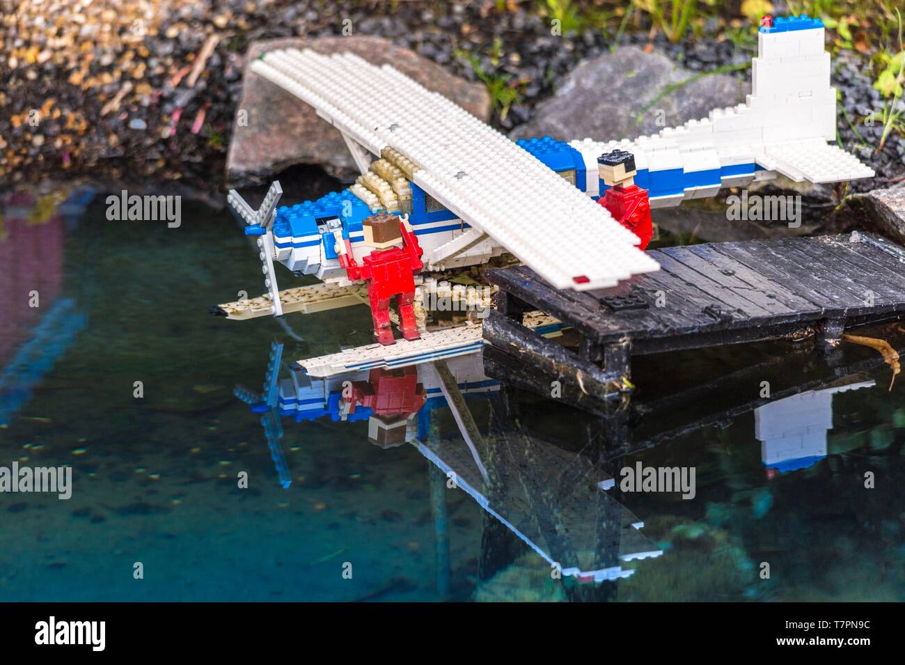 Denmark, Jutland, Billund, Legoland® Billund is the first Legoland Park ...