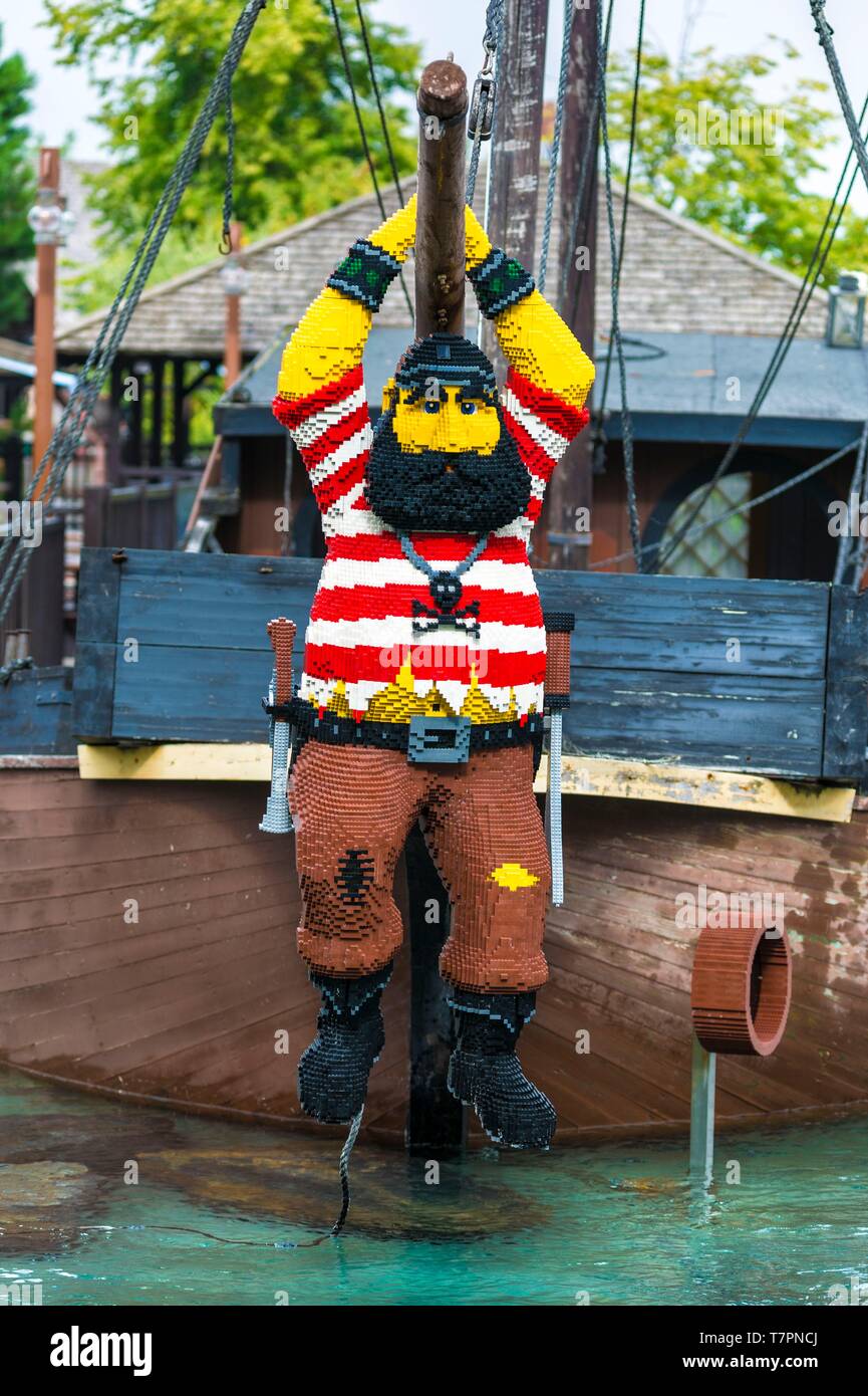Denmark, Jutland, Billund, Legoland® Billund is the first Legoland Park ...