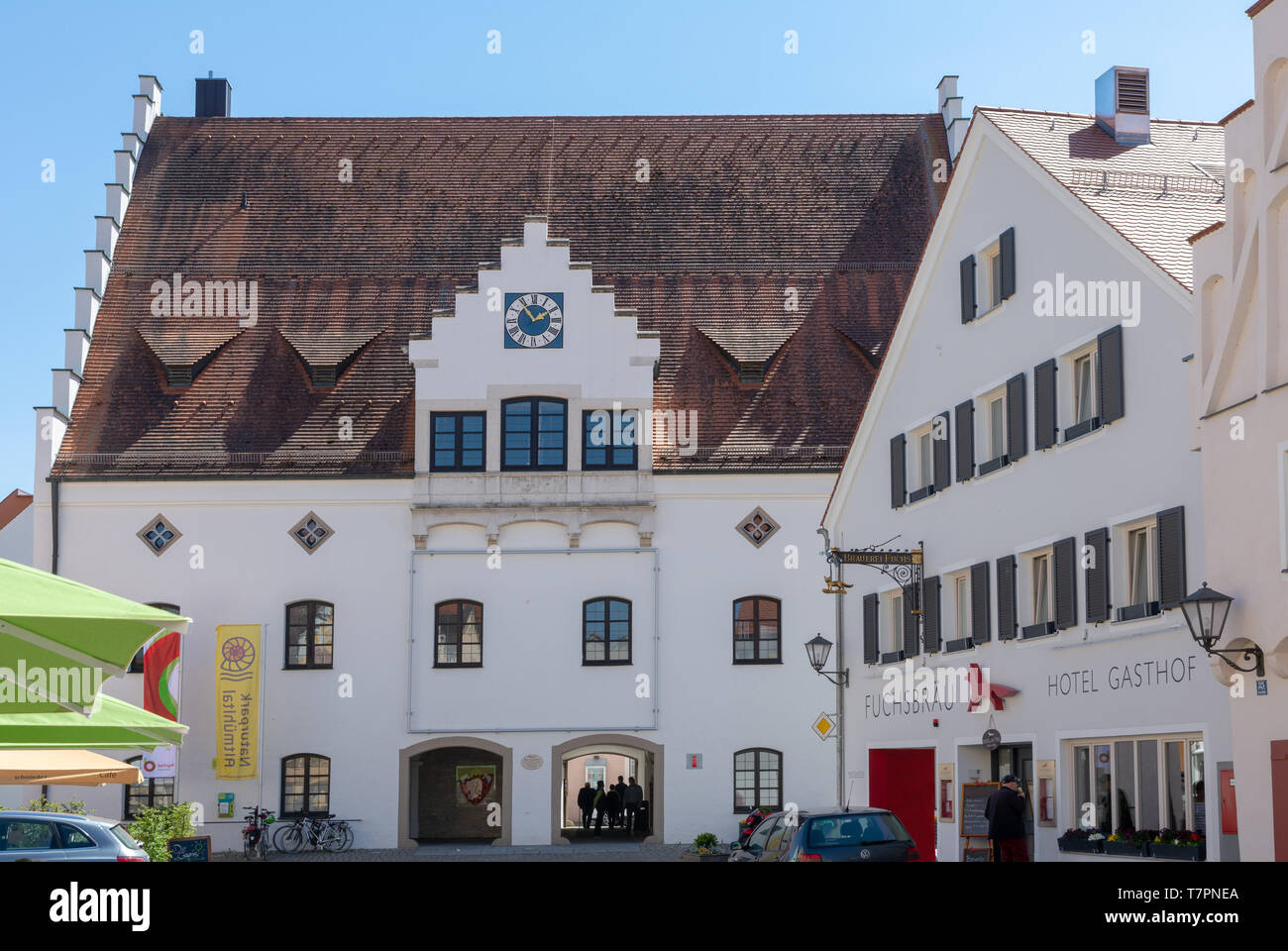 BEILNGRIES, GERMANY - APRIL 20: Historic old town of Beilngries ...