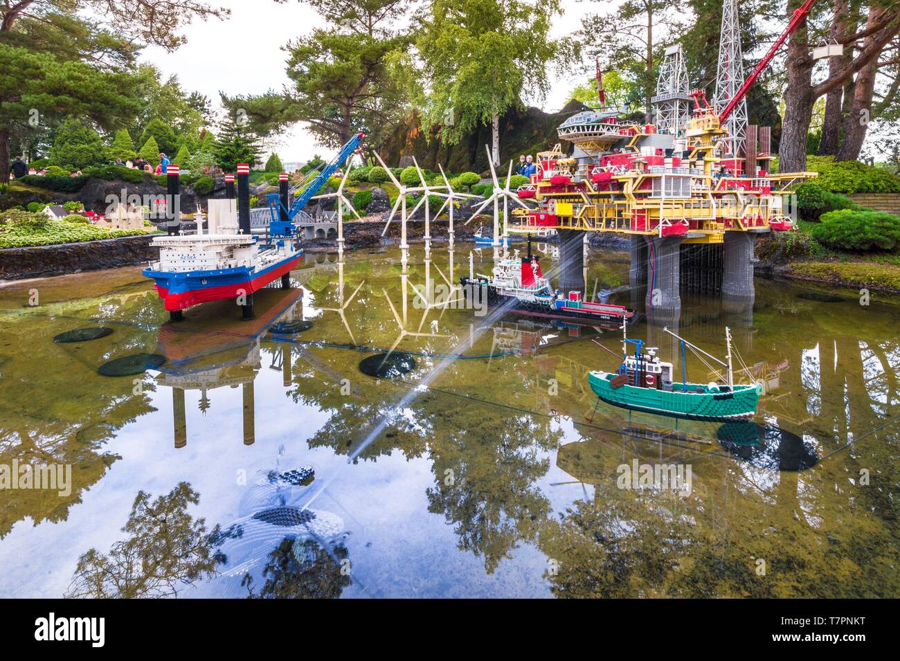 Denmark, Jutland, Billund, Legoland® Billund is the first Legoland Park ...