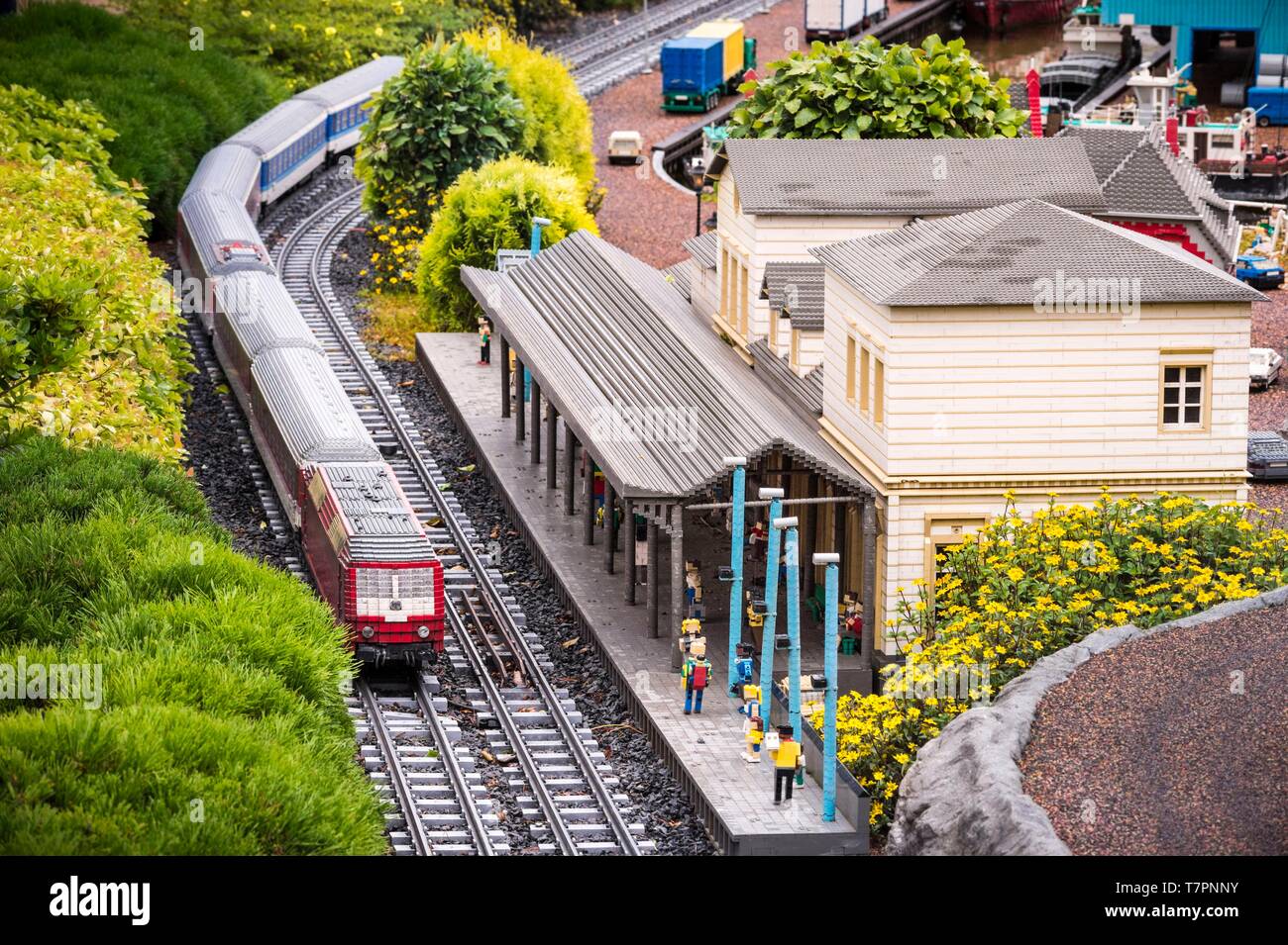 Denmark, Jutland, Billund, Legoland® Billund is the first Legoland Park ...