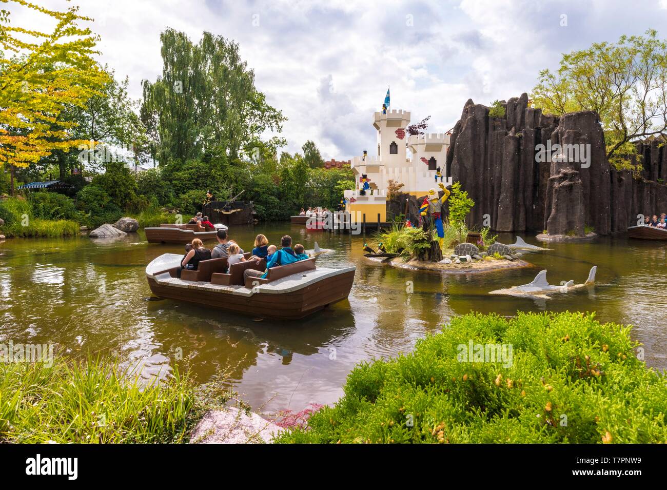 Denmark, Jutland, Billund, Legoland® Billund is the first Legoland Park ...