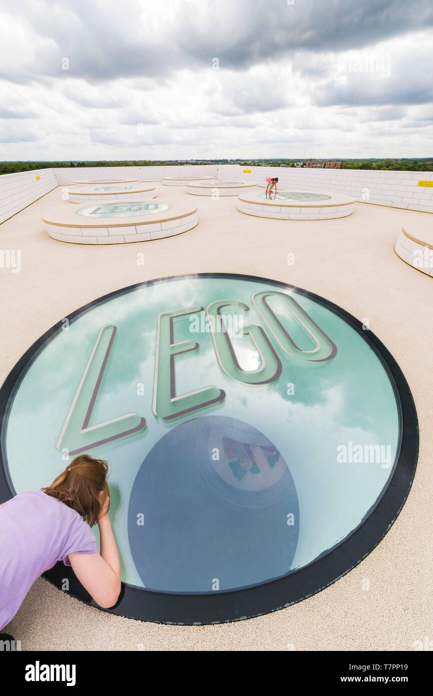 Denmark, Jutland, Billund, Lego® House is the Lego® experimental center ...