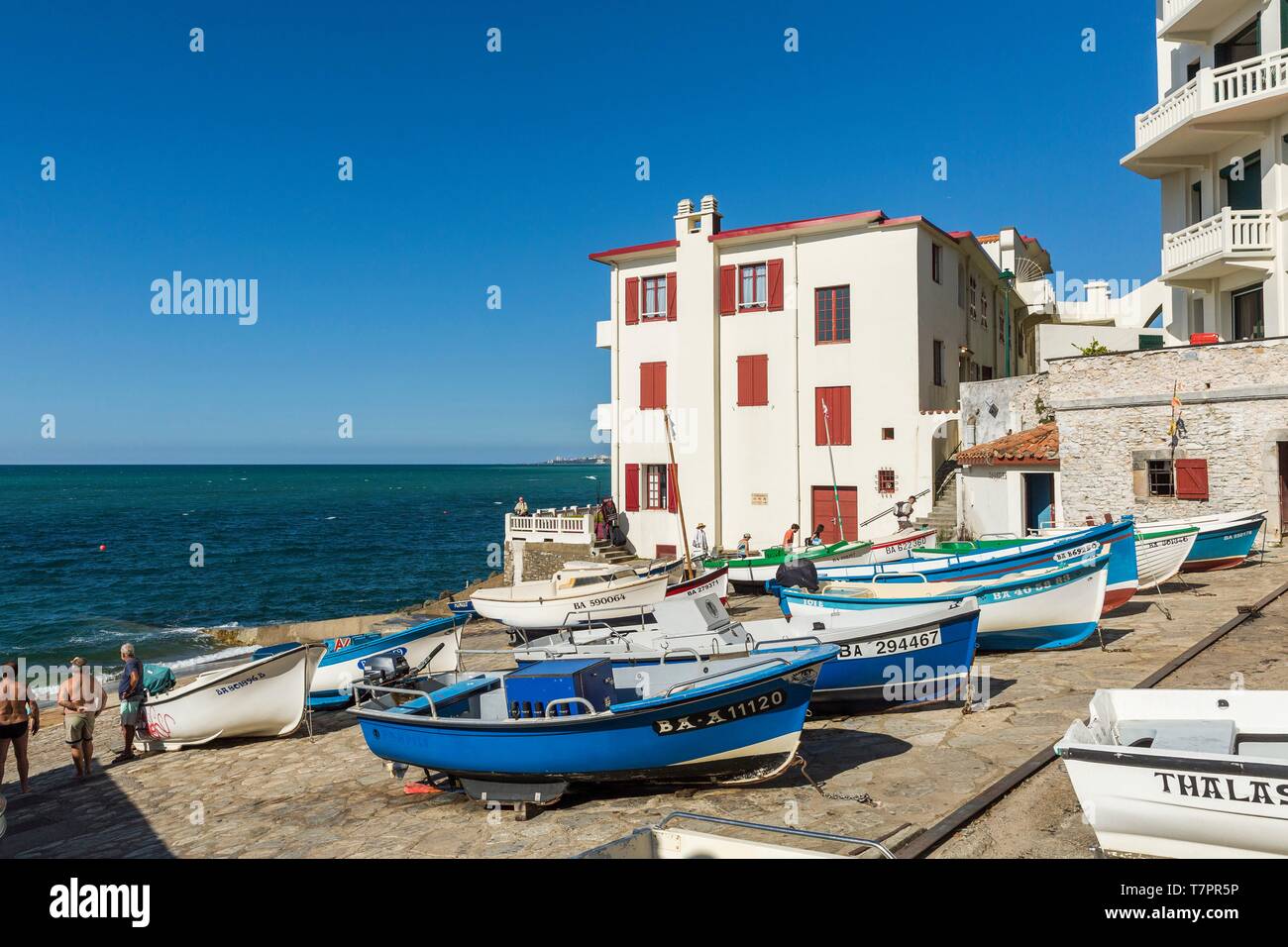 Port of guethary hi-res stock photography and images - Alamy