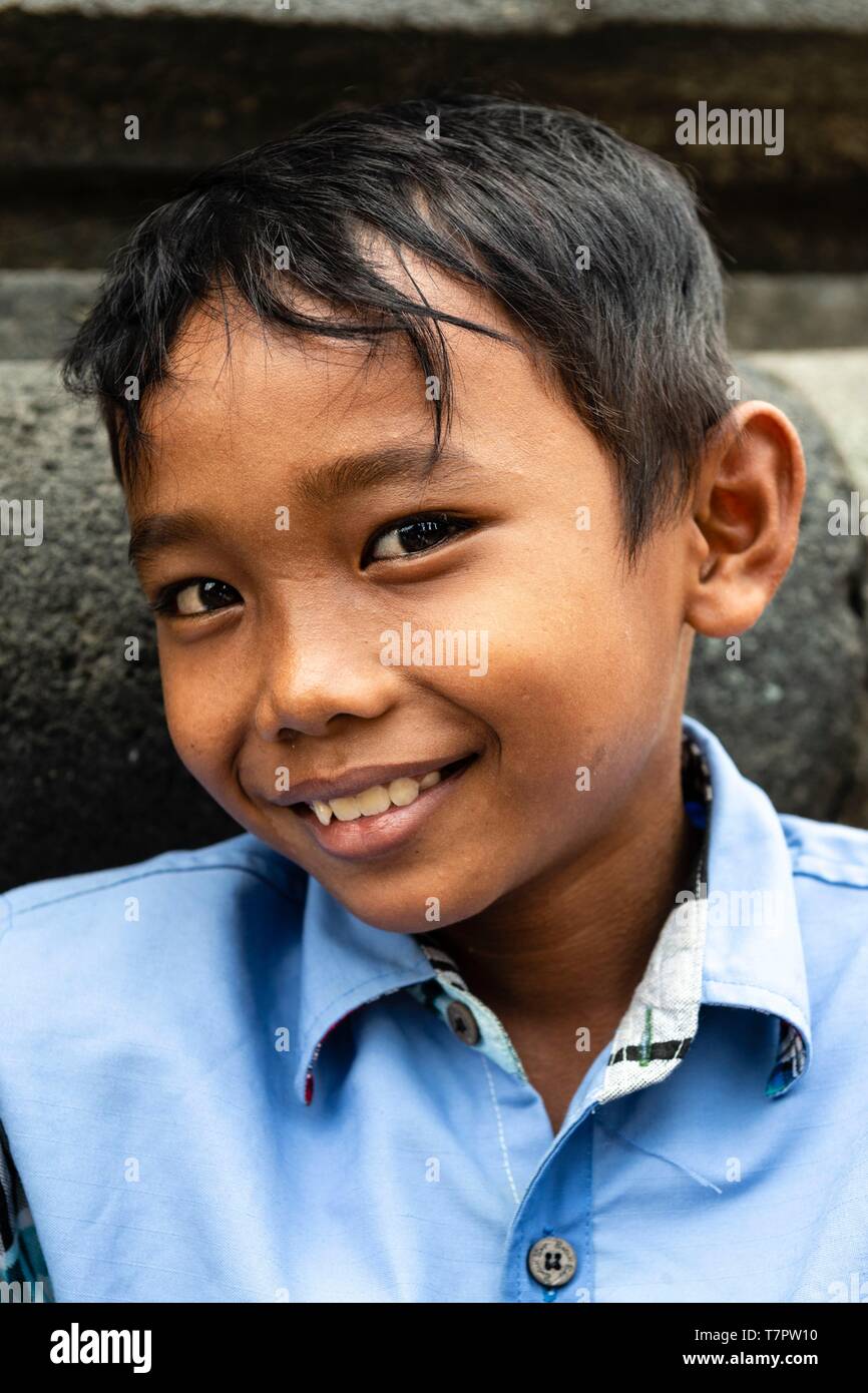Indonesia, Java, Yogyakarta area, temple of Prambanan classified UNESCO ...