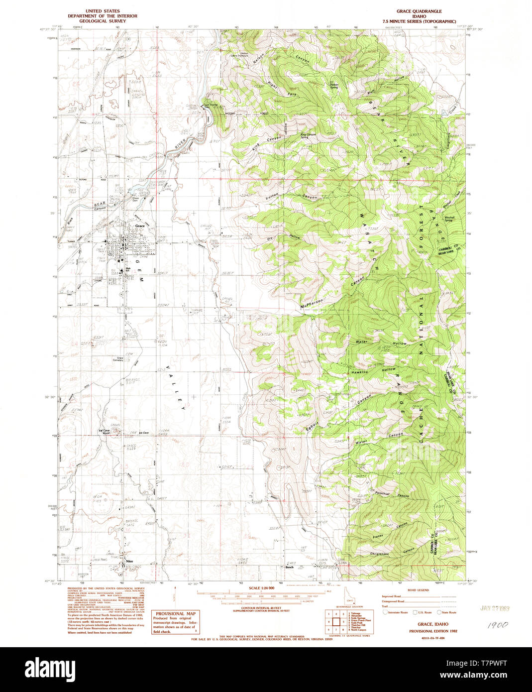 Grace idaho hi-res stock photography and images - Alamy