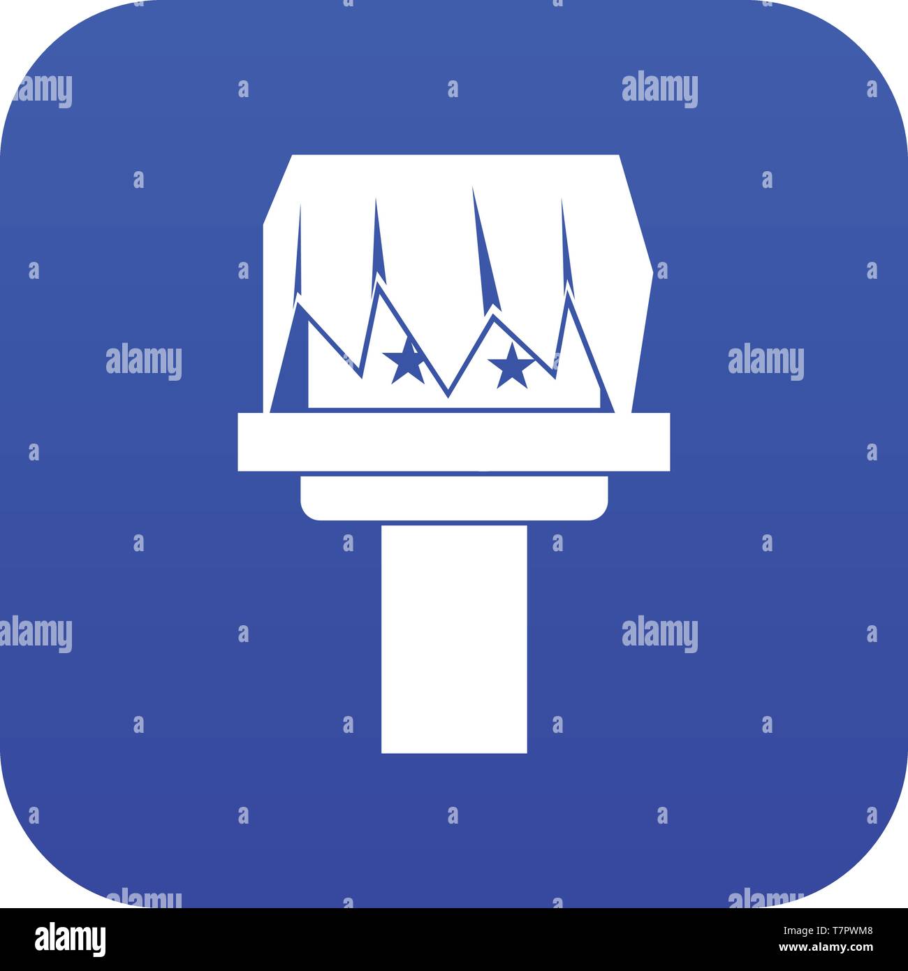 Abstract magical blue box Stock Vector Images - Alamy