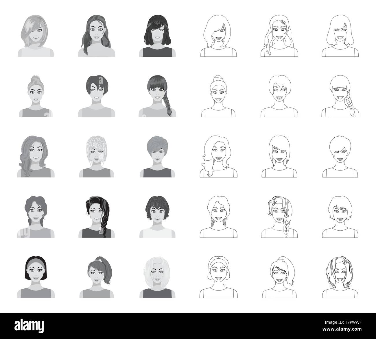 appearance,bangs,collection,curl,design,different,fashion,female,girl ...