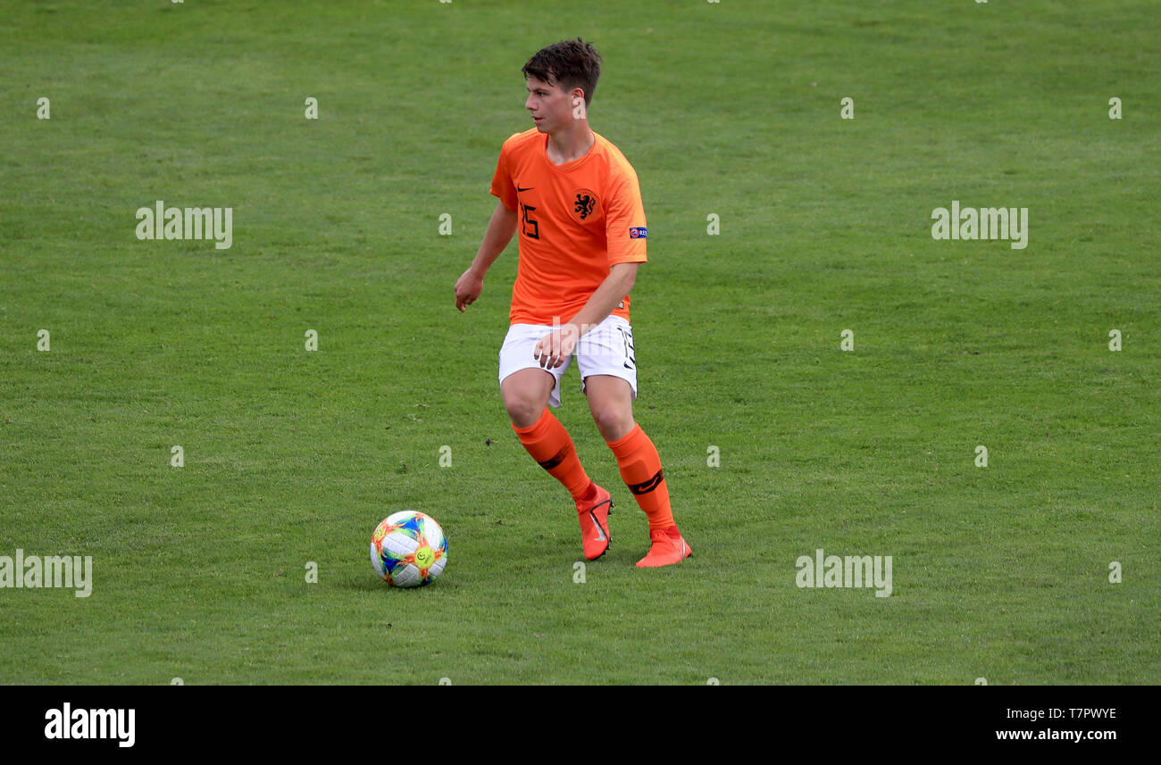 Netherlands' Dirk Proper during the 2019 UEFA European Under-17 ...