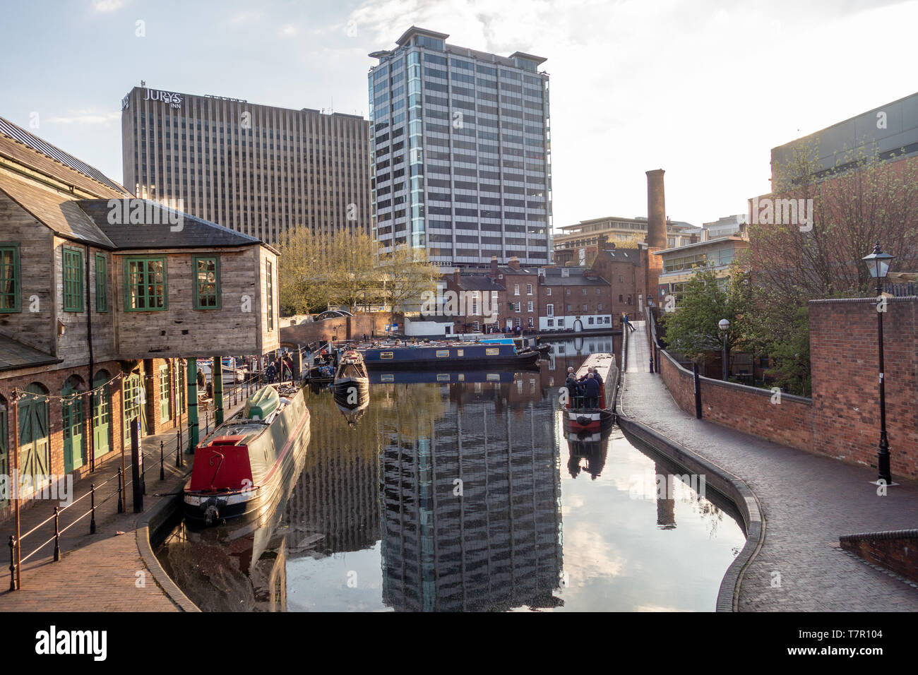 Gas Street Basin Stock Photo - Alamy