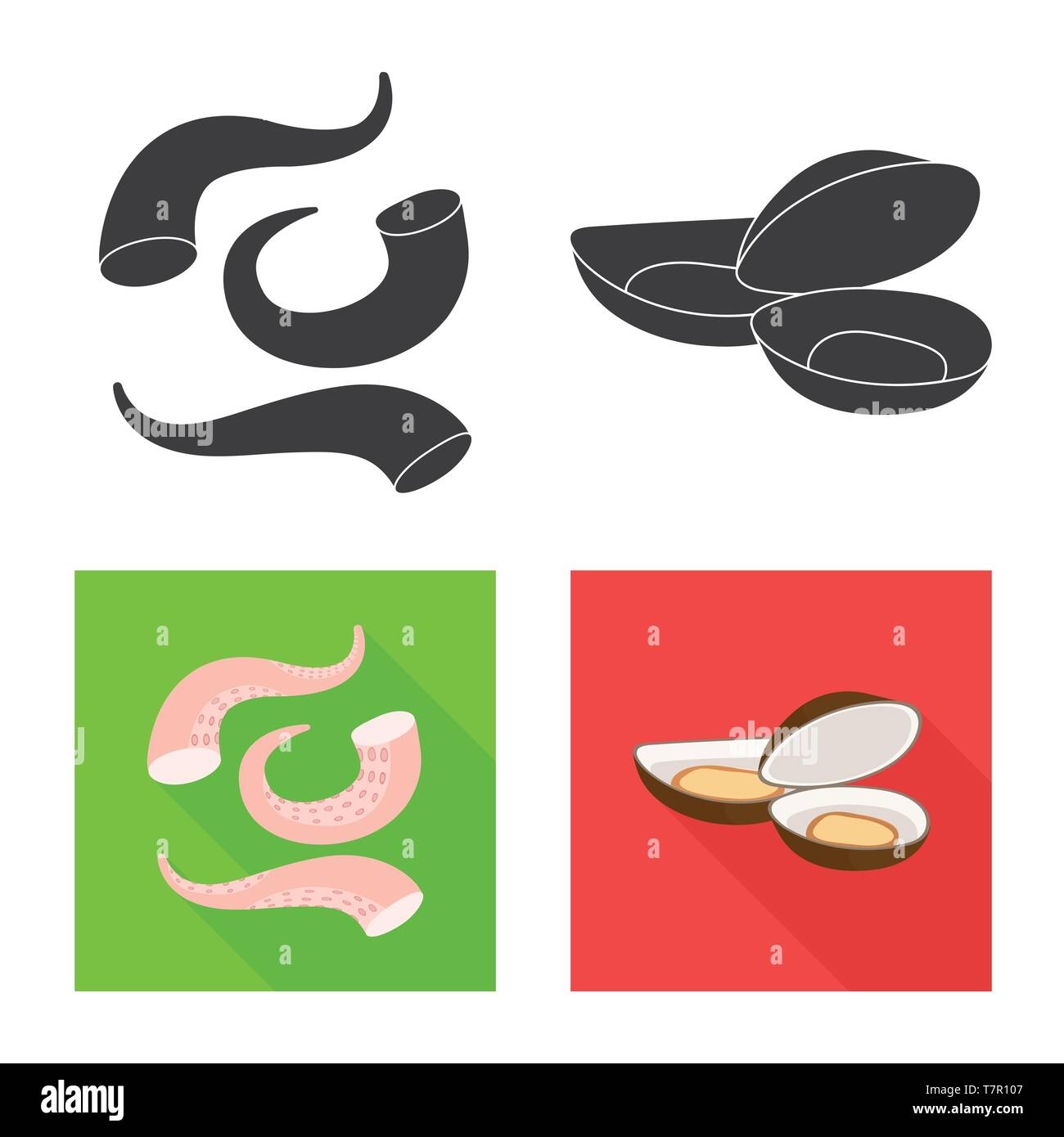 Clam shell giant Stock Vector Images - Alamy