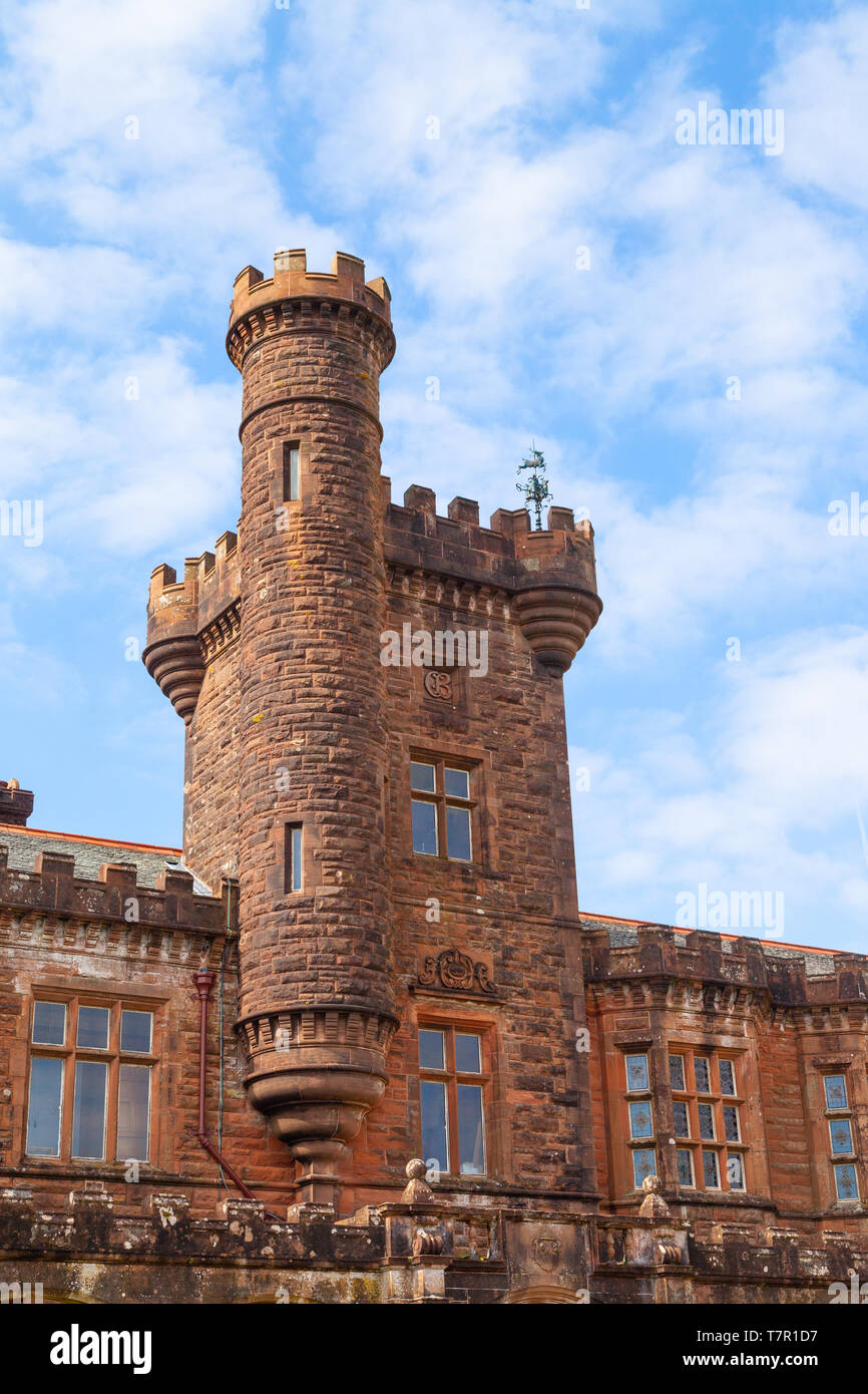 Kinloch castle isle of rum hi-res stock photography and images - Alamy