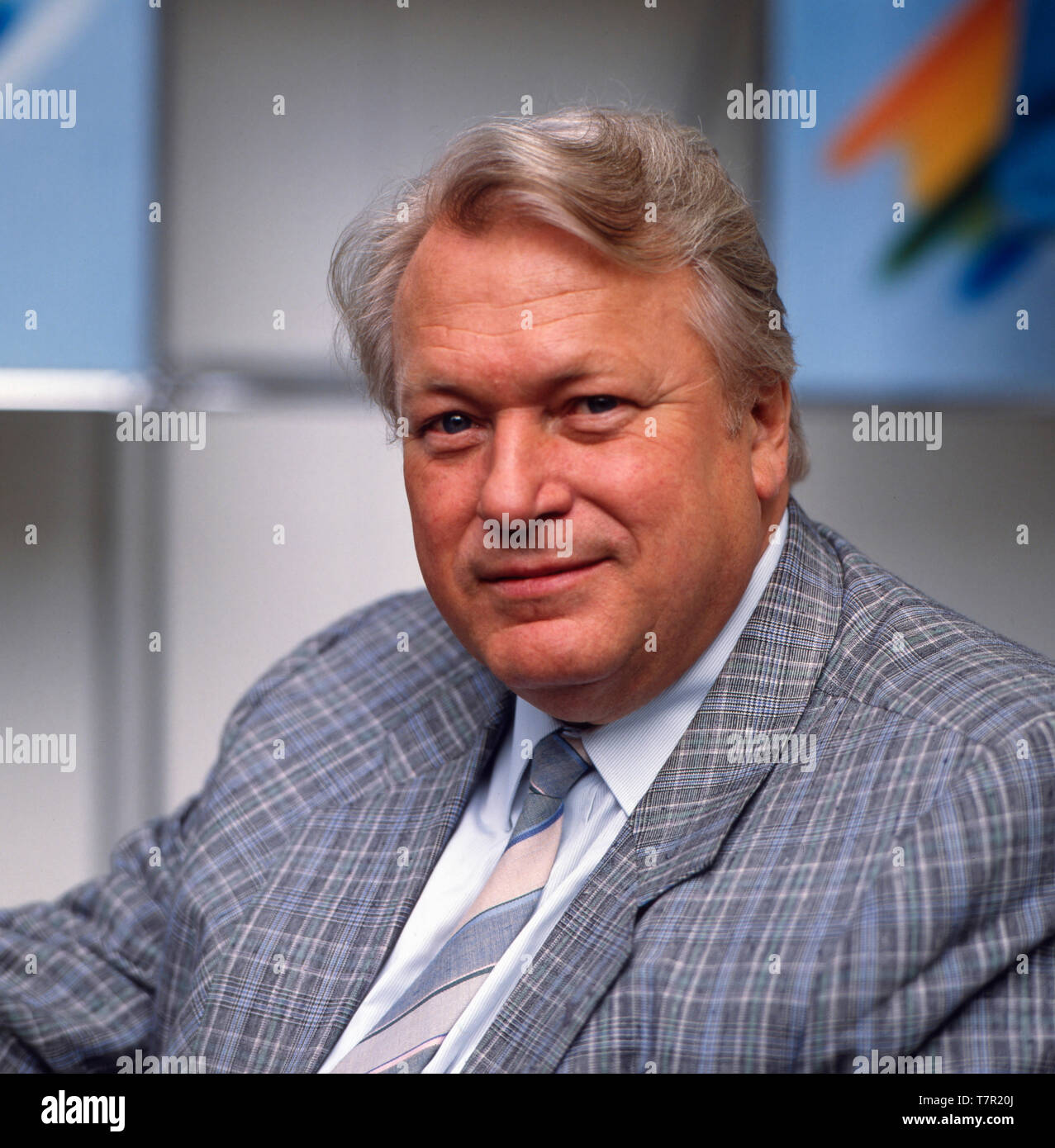 Porträtaufnahme des deutschen Film-, Theater-, und Fernsehschauspielers ...