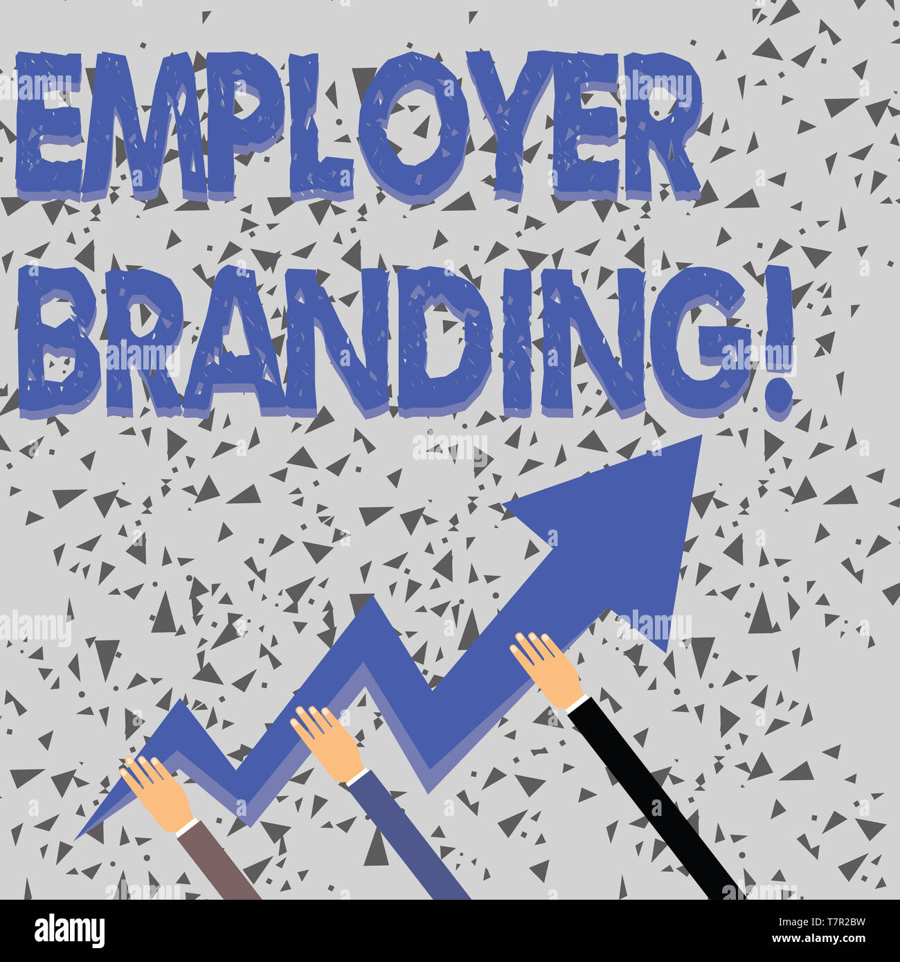 Word writing text Employer Branding. Business photo showcasing process ...