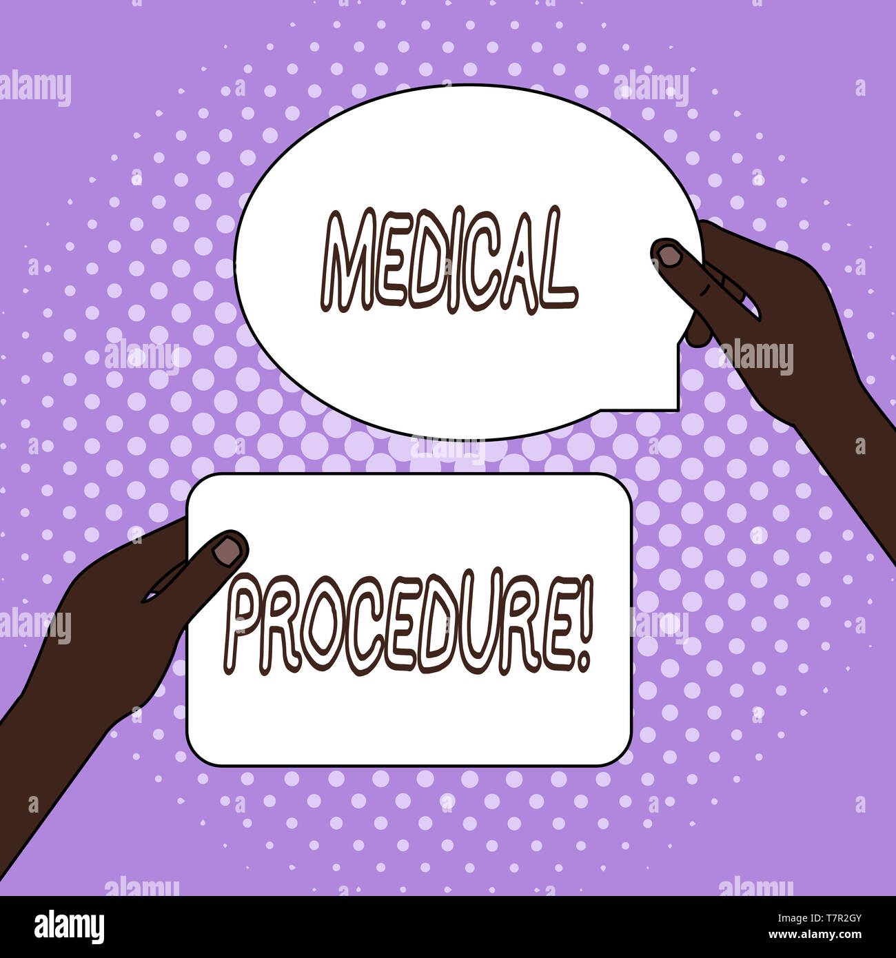 Word writing text Medical Procedure. Business photo showcasing a ...