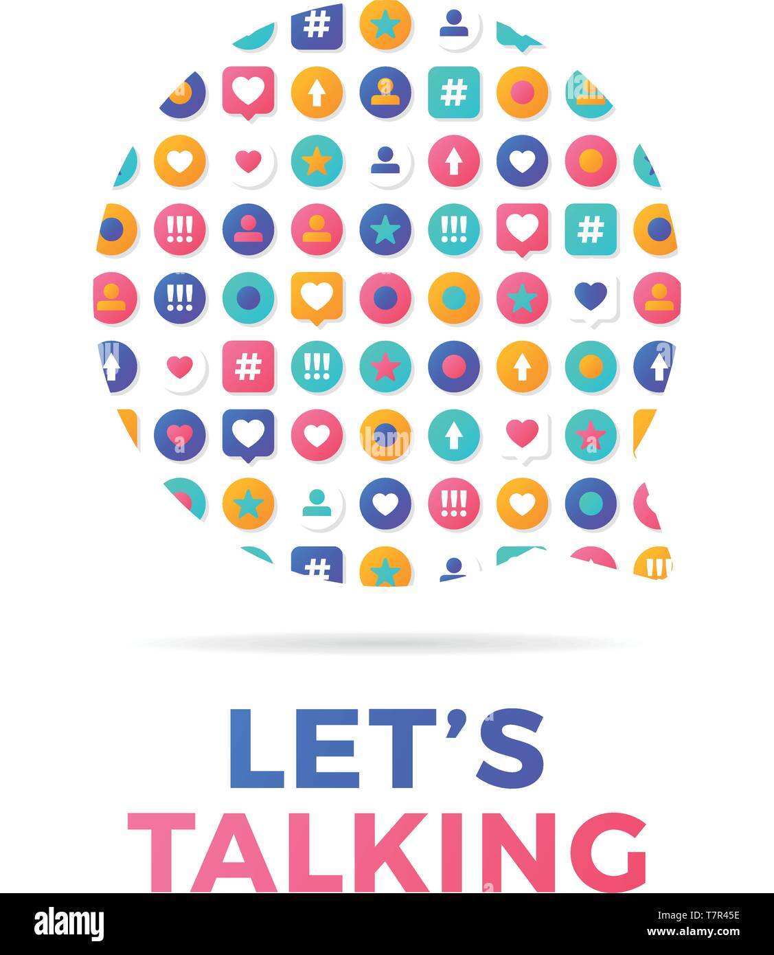 Lets talking Stock Vector Images - Alamy