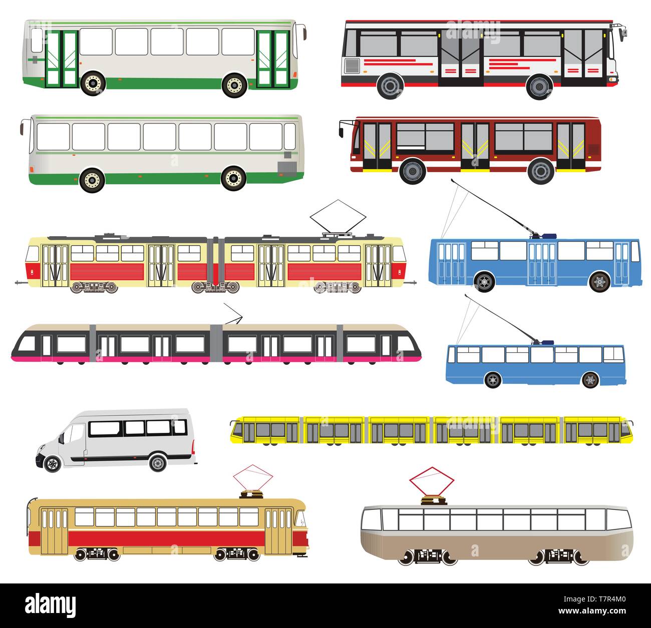 Driver tramway Stock Vector Images - Alamy