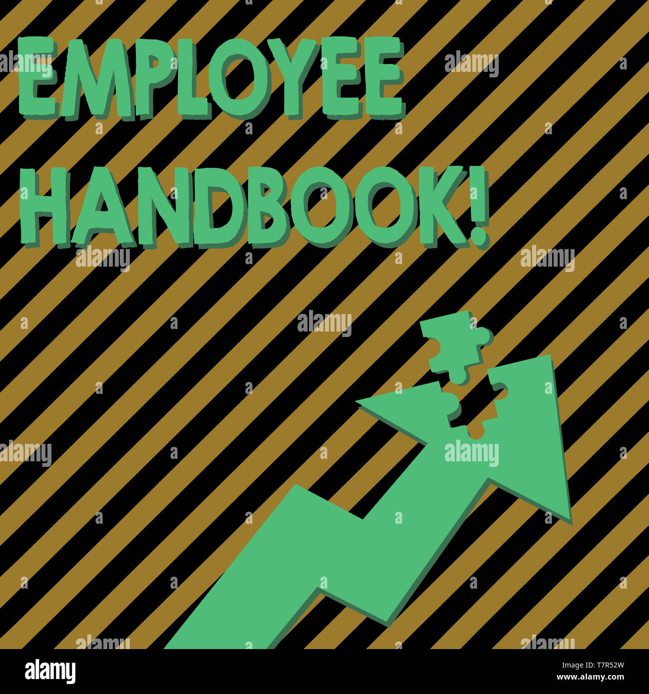 Conceptual hand writing showing Employee Handbook. Concept meaning ...