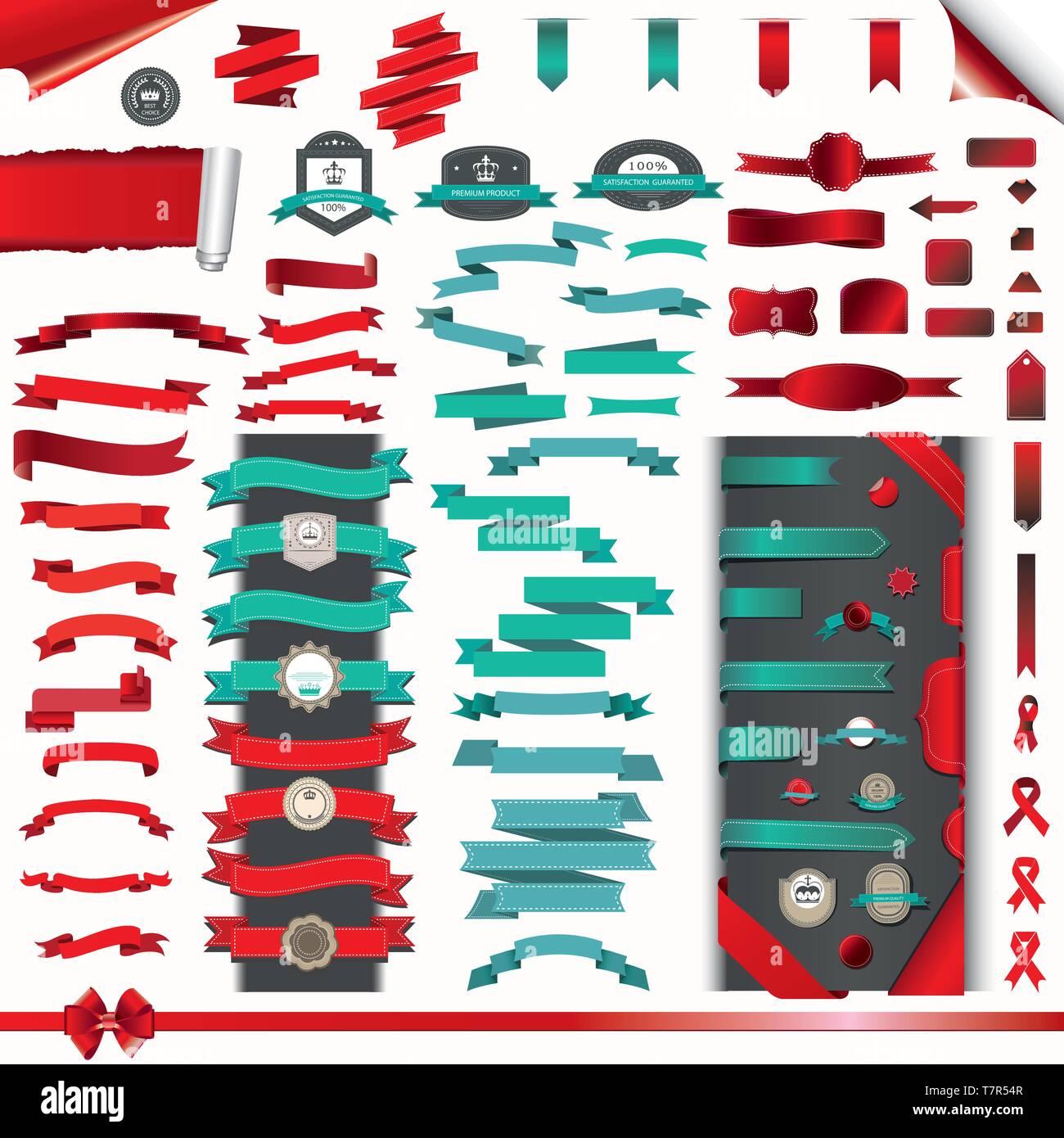 Banner ribbon Stock Vector Images - Alamy