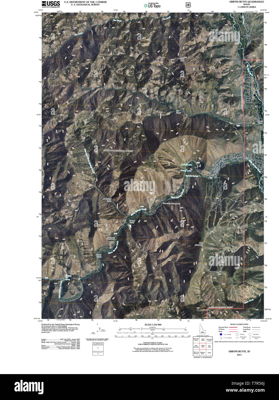 Map of griffin hi-res stock photography and images - Alamy