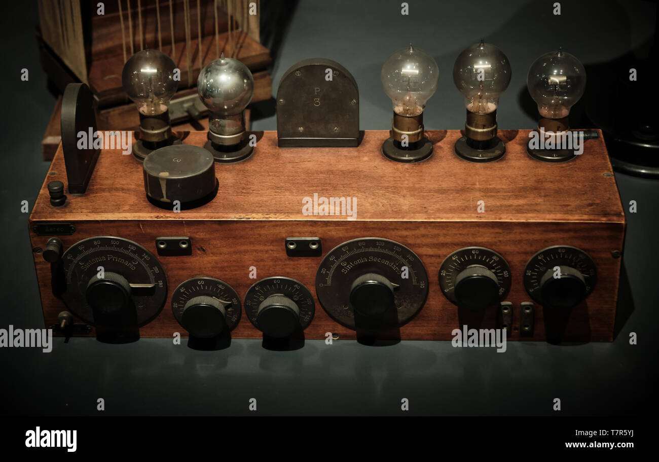 Milan Italy April 2019 - Museum of technology Leonardo da Vinci - Valve ...