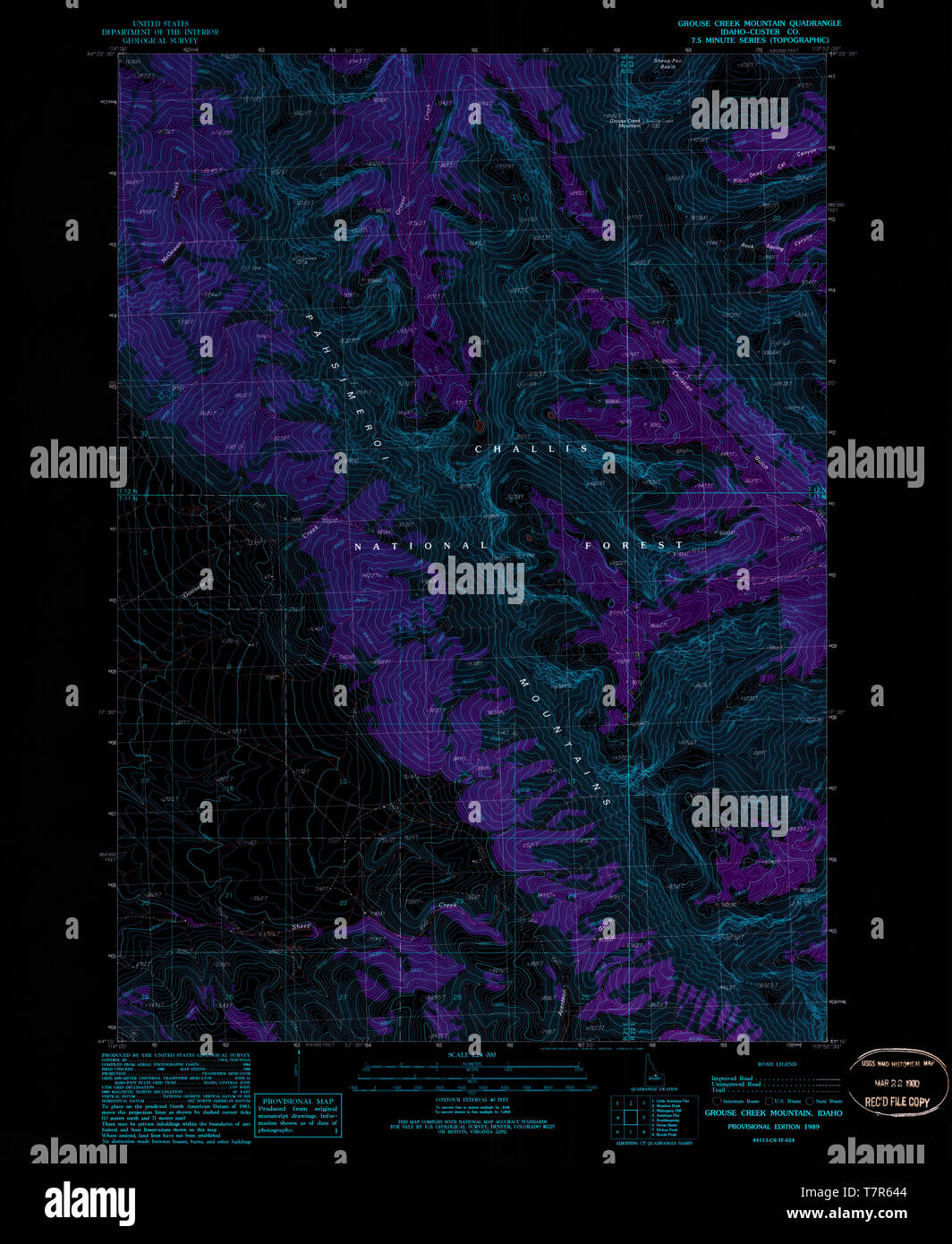 Map of grouse mountain hi-res stock photography and images - Alamy