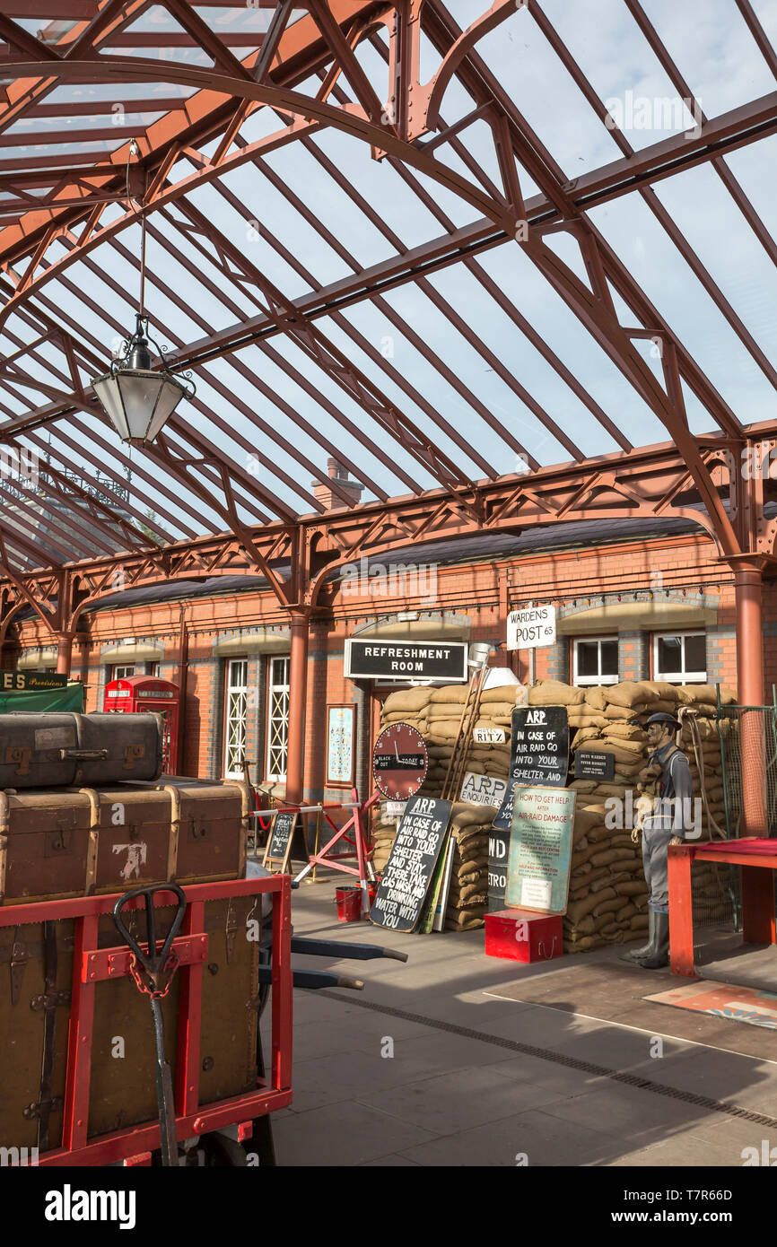 Severn Valley Railway, Kidderminster station Stock Photo - Alamy