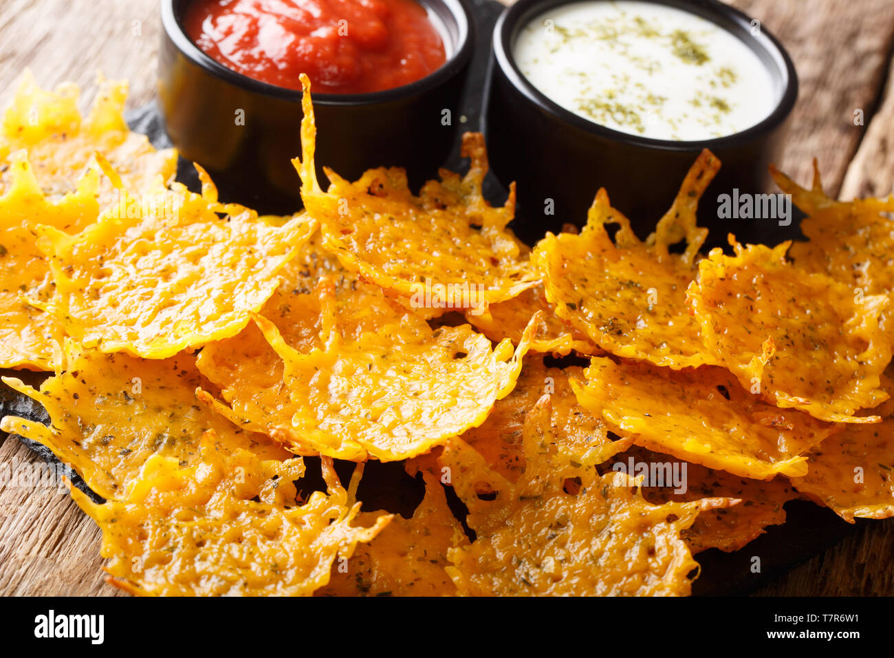 Cheese on chips hi-res stock photography and images - Alamy