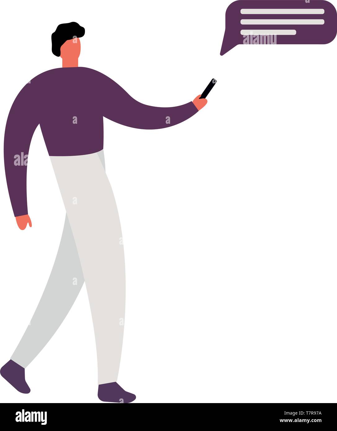 Texting Stock Vector Images - Alamy