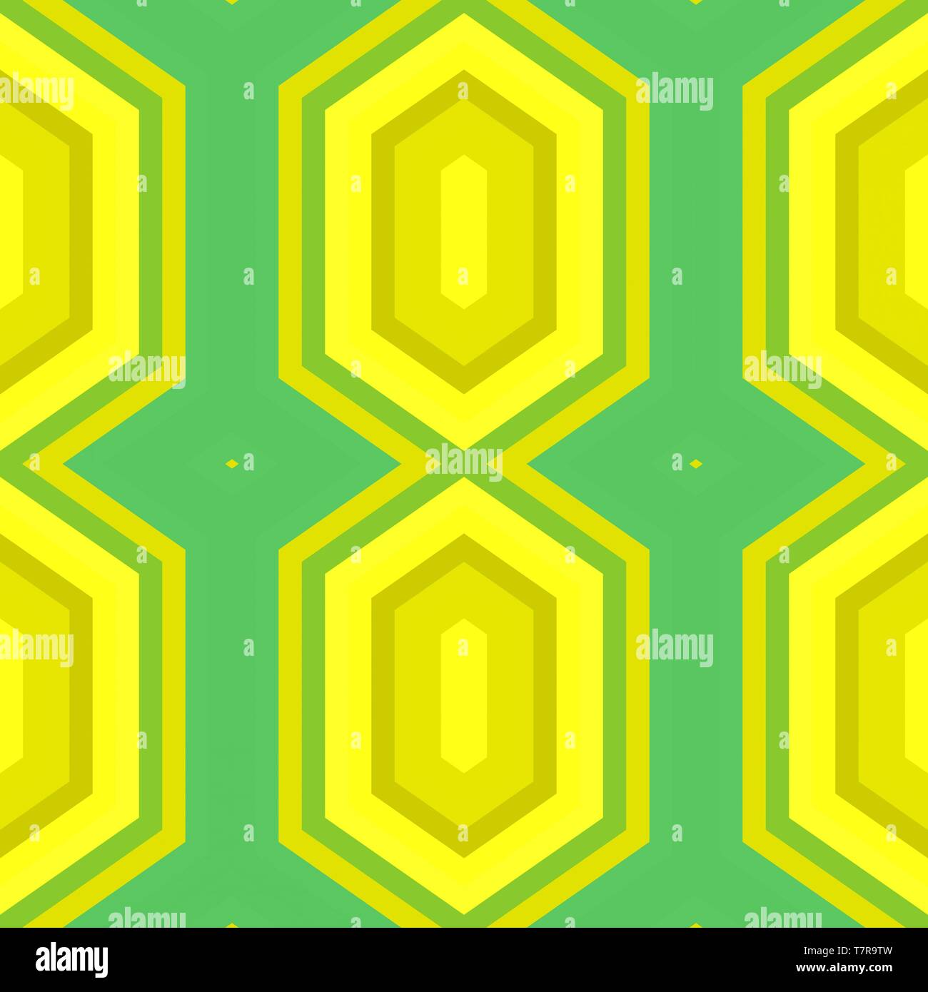 abstract hexagon backdrop style. moderate green, gold and yellow green ...