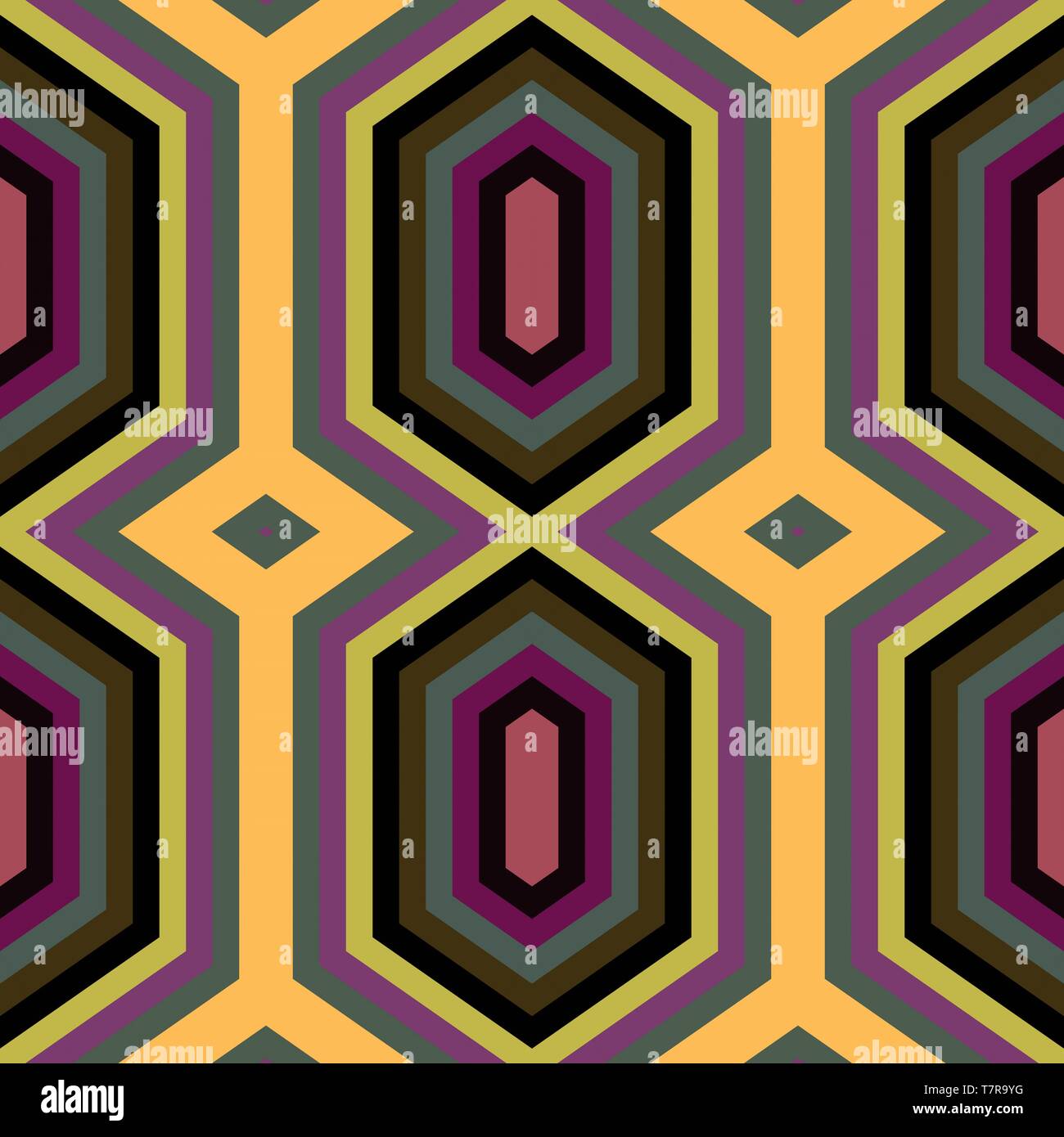 simple seamless geometric background with old mauve, dim gray and ...