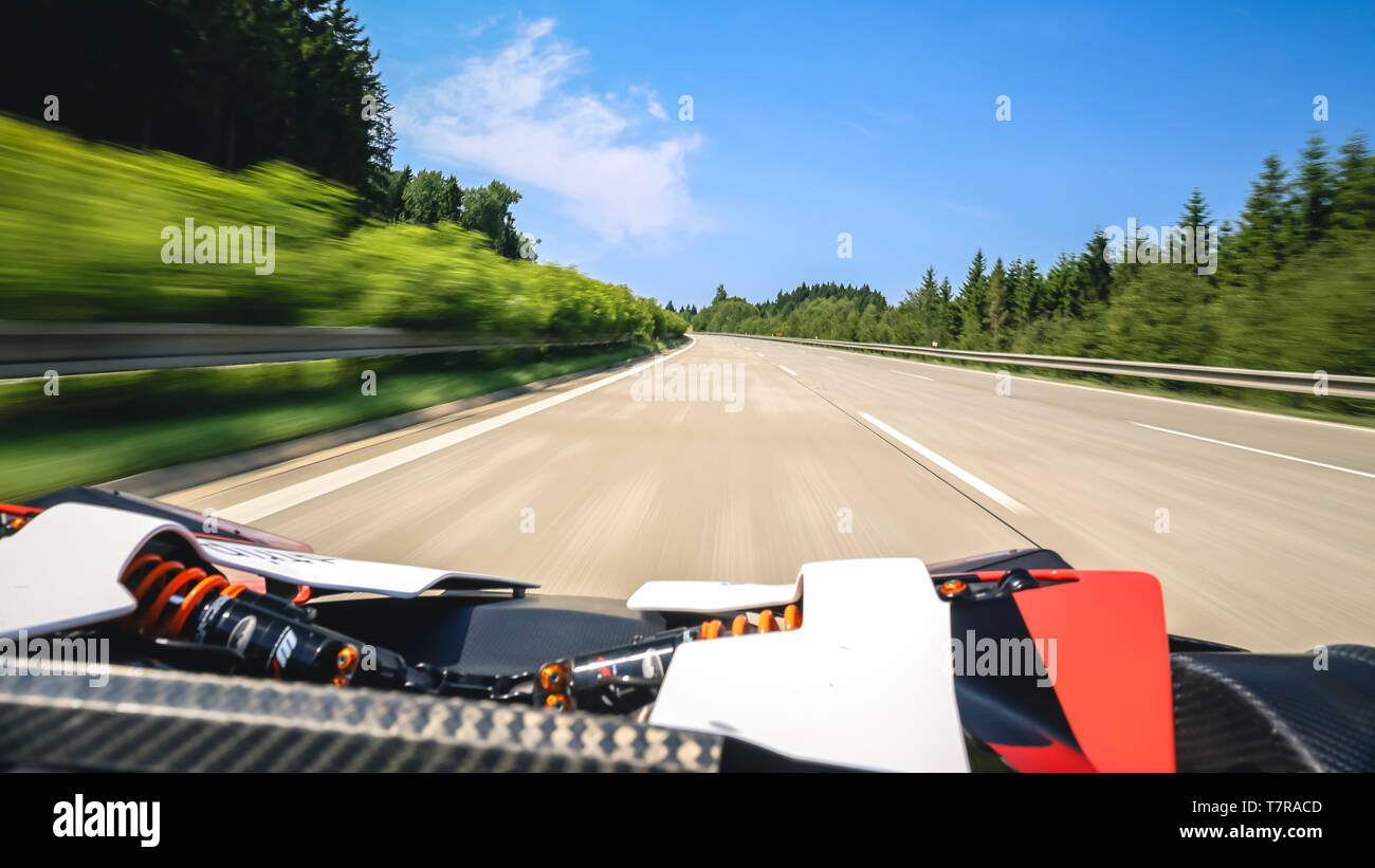 Power super highway hi-res stock photography and images - Alamy