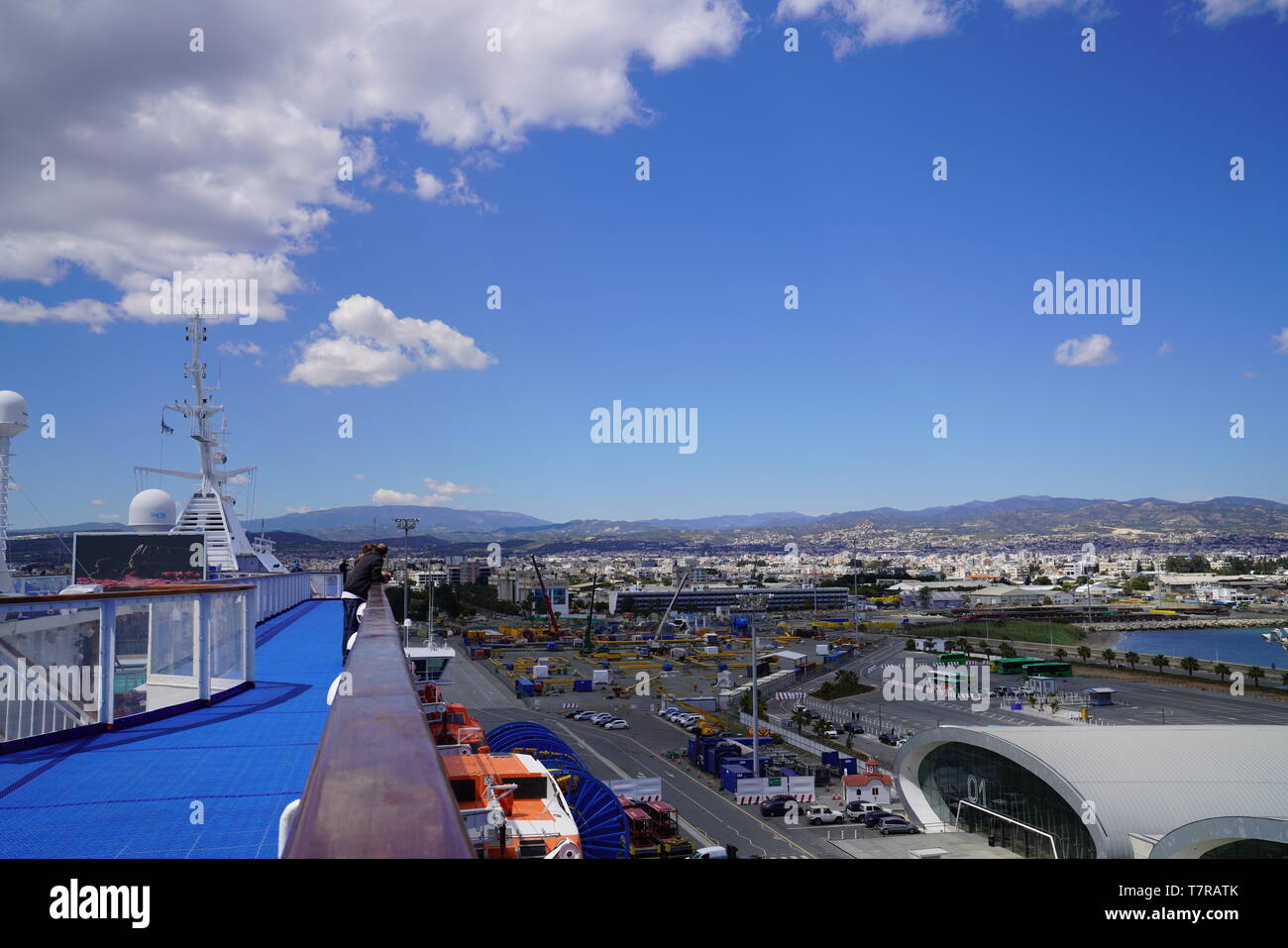 The Port of Limassol is the largest port in Cyprus Stock Photo - Alamy