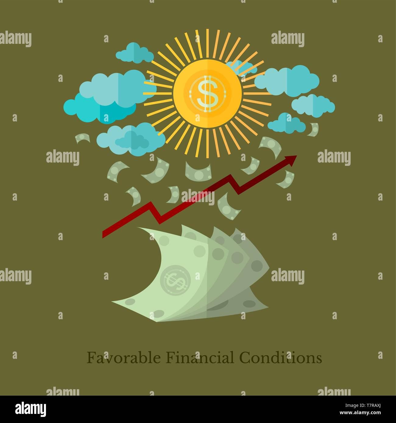 Favorable conditions Stock Vector Images - Alamy